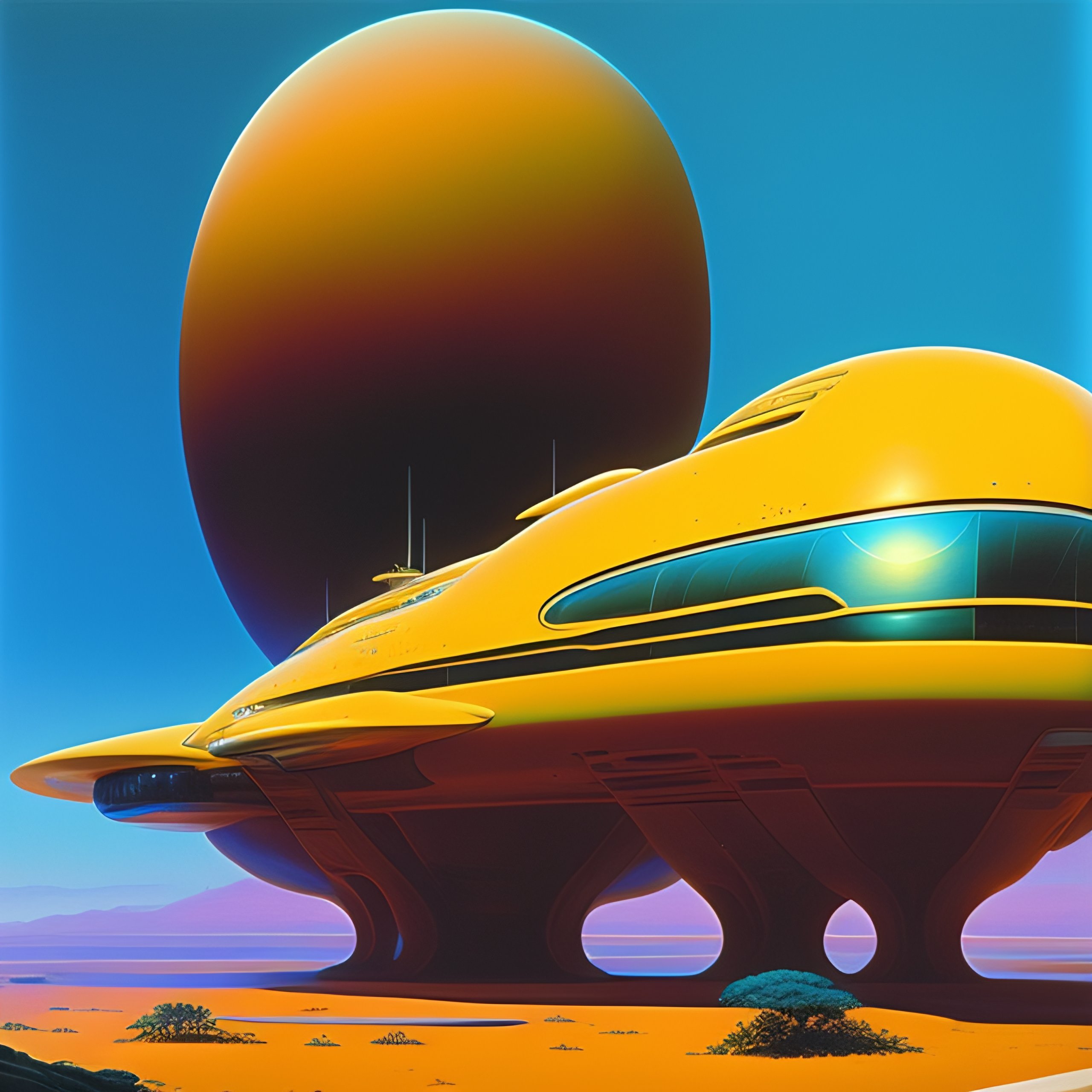 Lexica - Photorealistic image of a retro futurism, solarpunk, biopunk ...