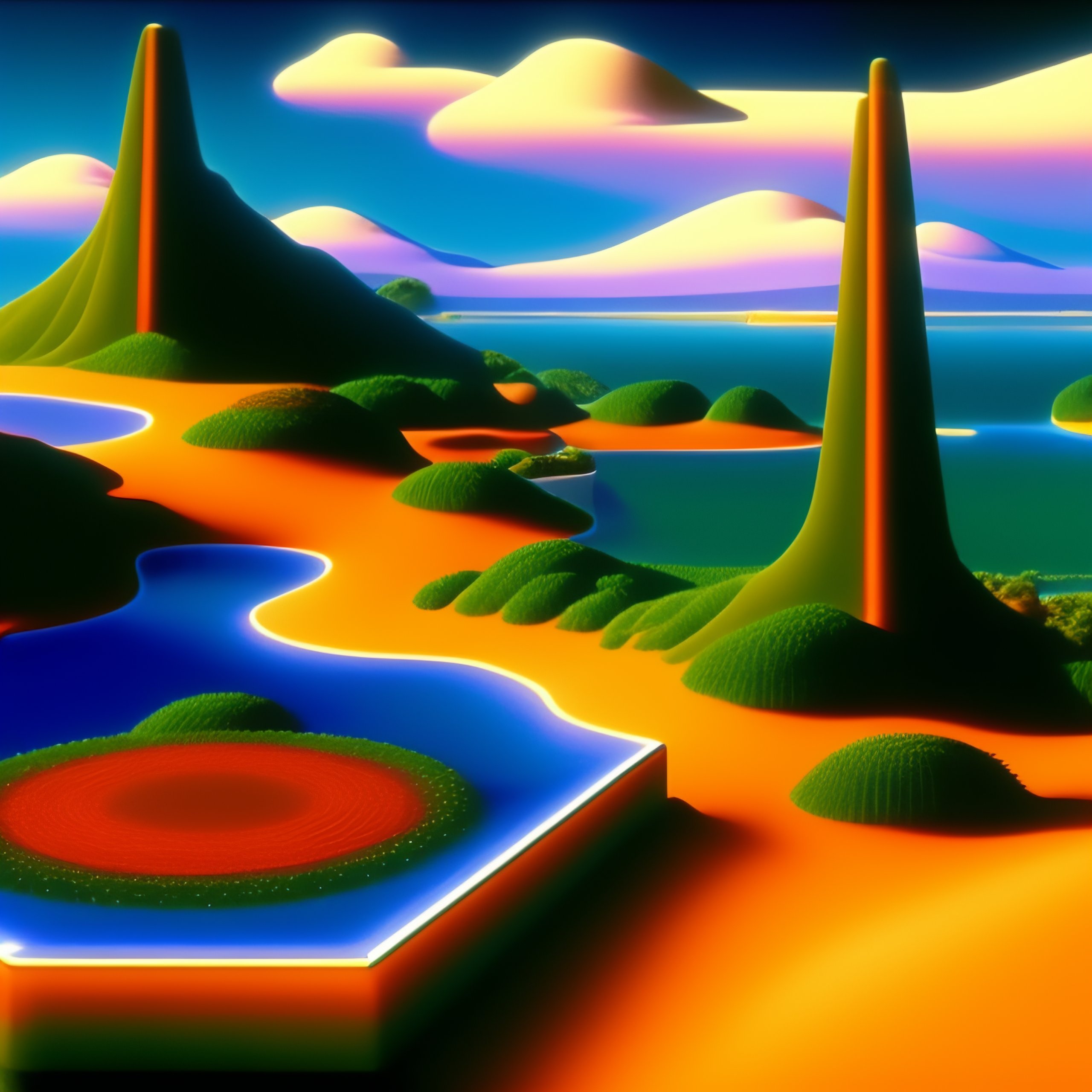 Lexica - CGI from the 70's-00's: lost computer graphics that have ...