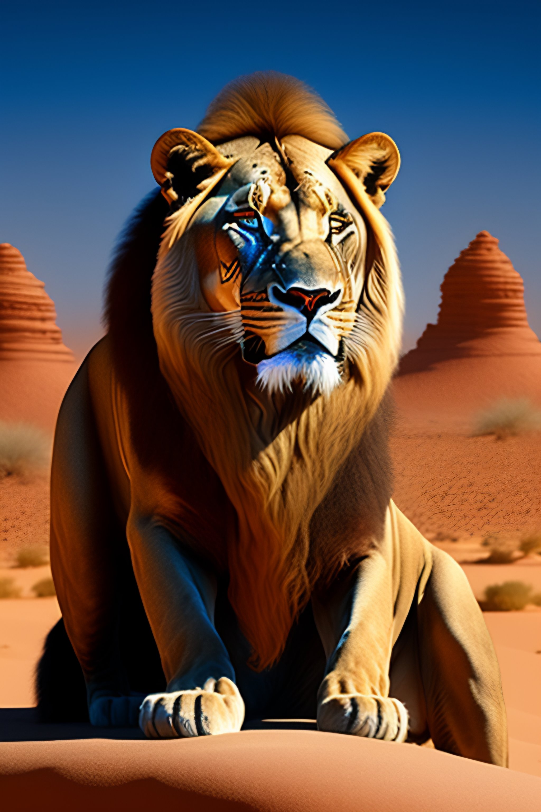 Lexica - Anthony Quinn lion of the desert