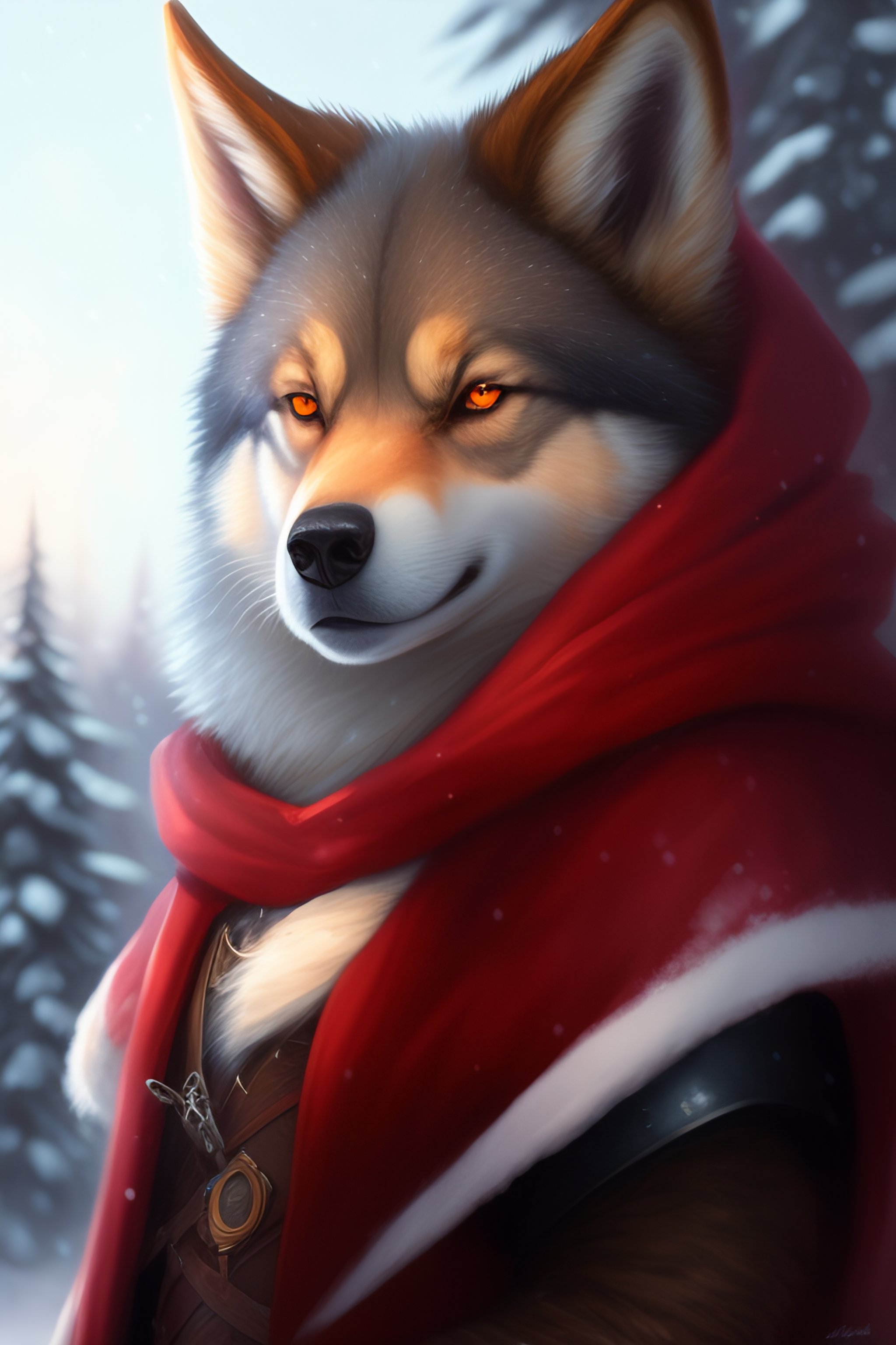 Lexica - Anthropomorphic werewolf, wolf pup, gnome, fluffy, heavy armor ...