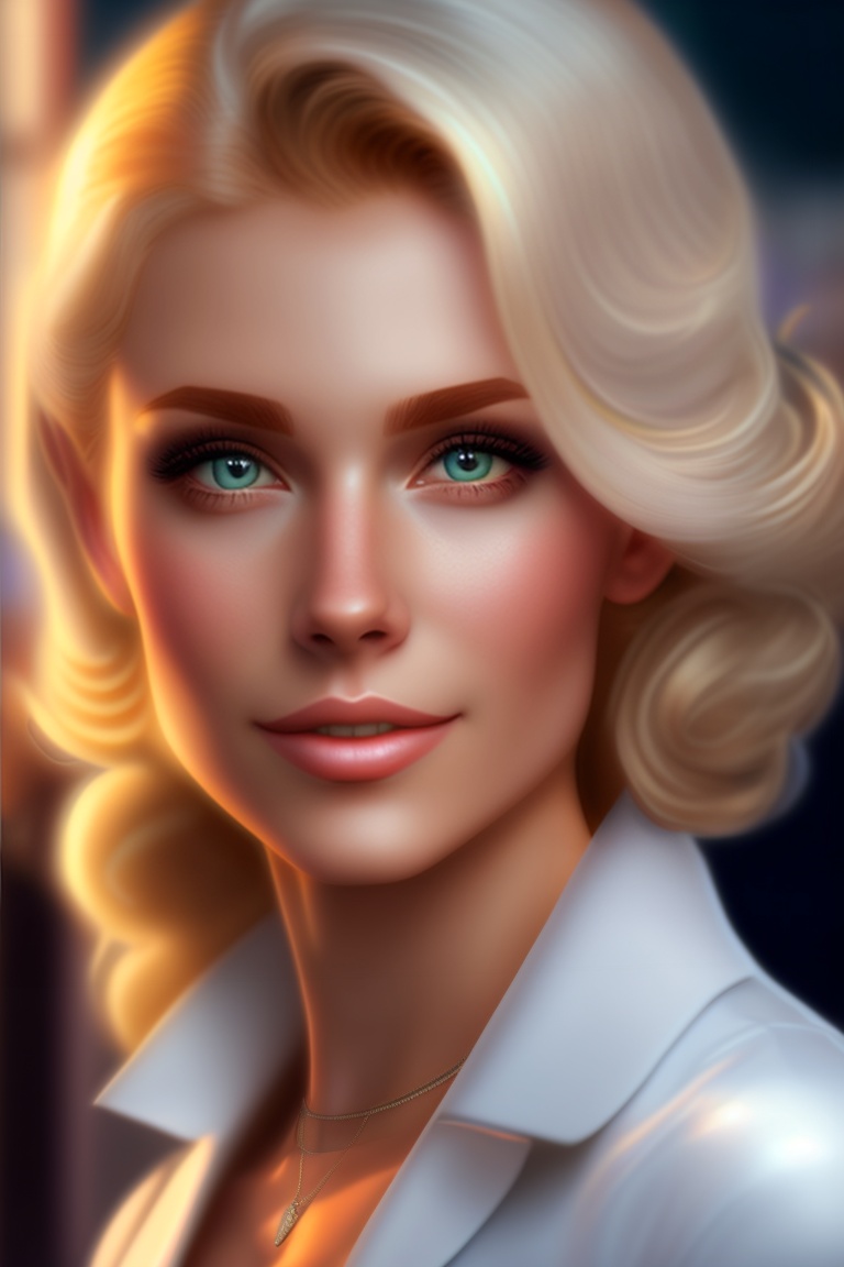 Lexica - Blonde female, 30s, light eyes, sweet appearance, cinematic ...