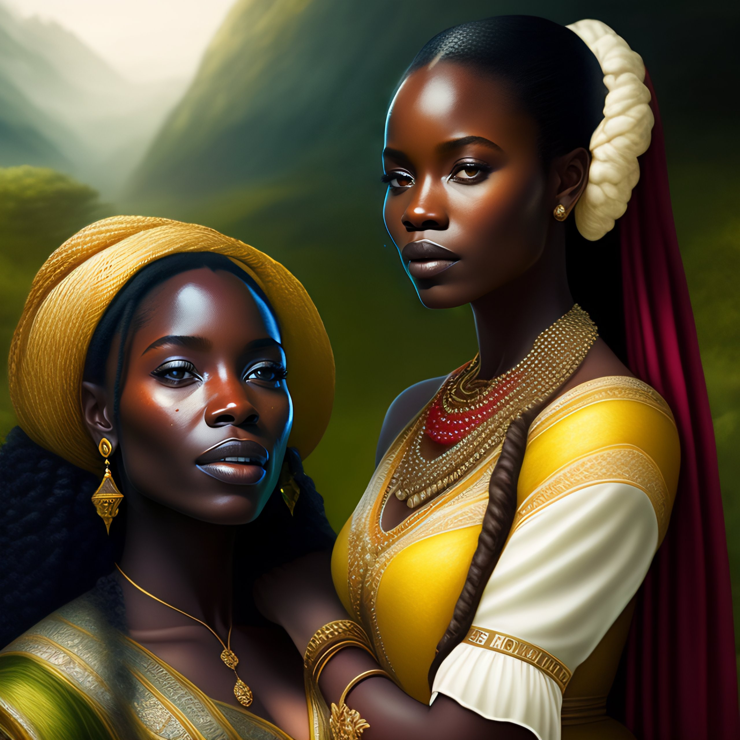 Lexica - African snow-white fairy tale