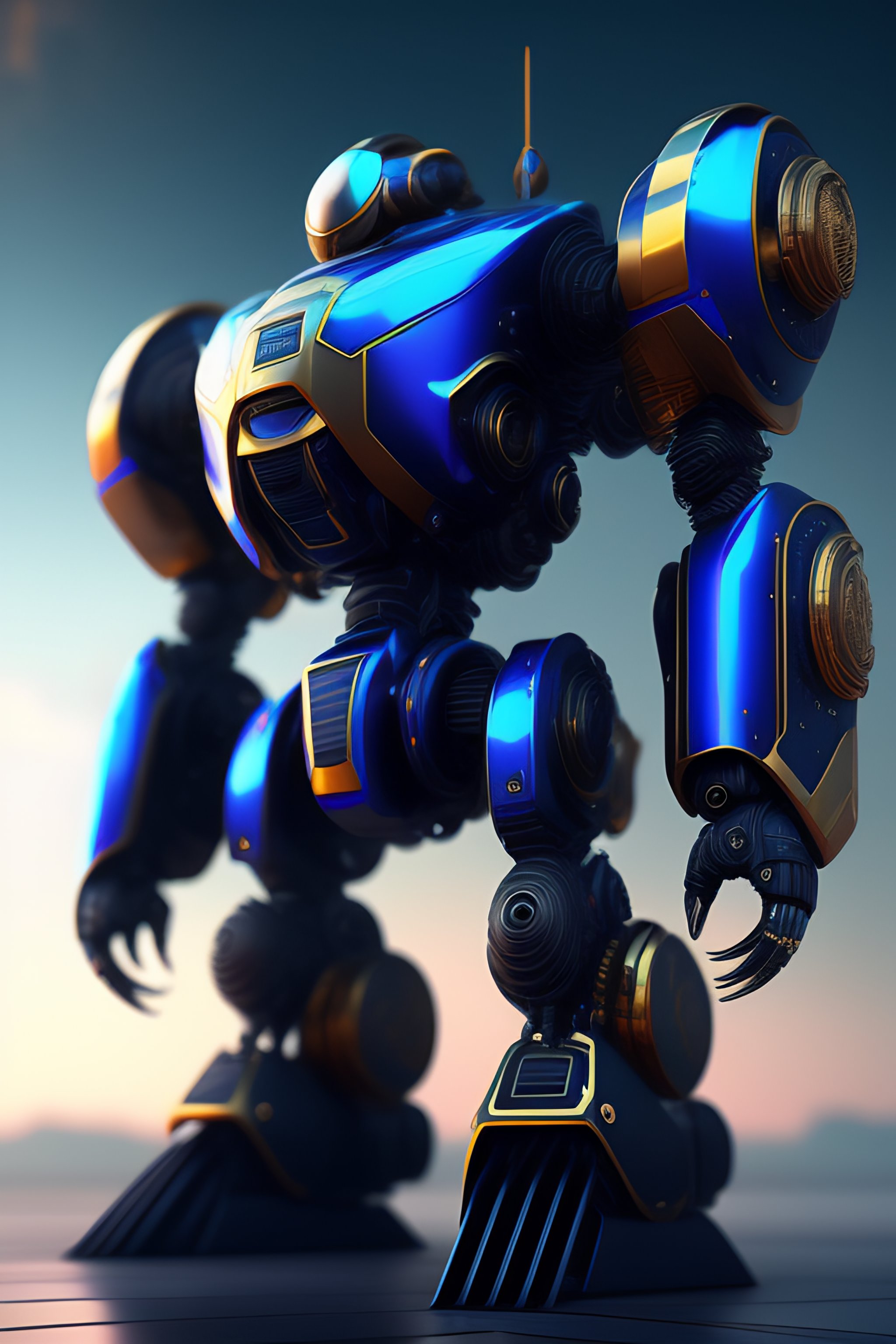 Lexica - Robotics, adaptative, Interestellar, unreal engine, ROBOT ...