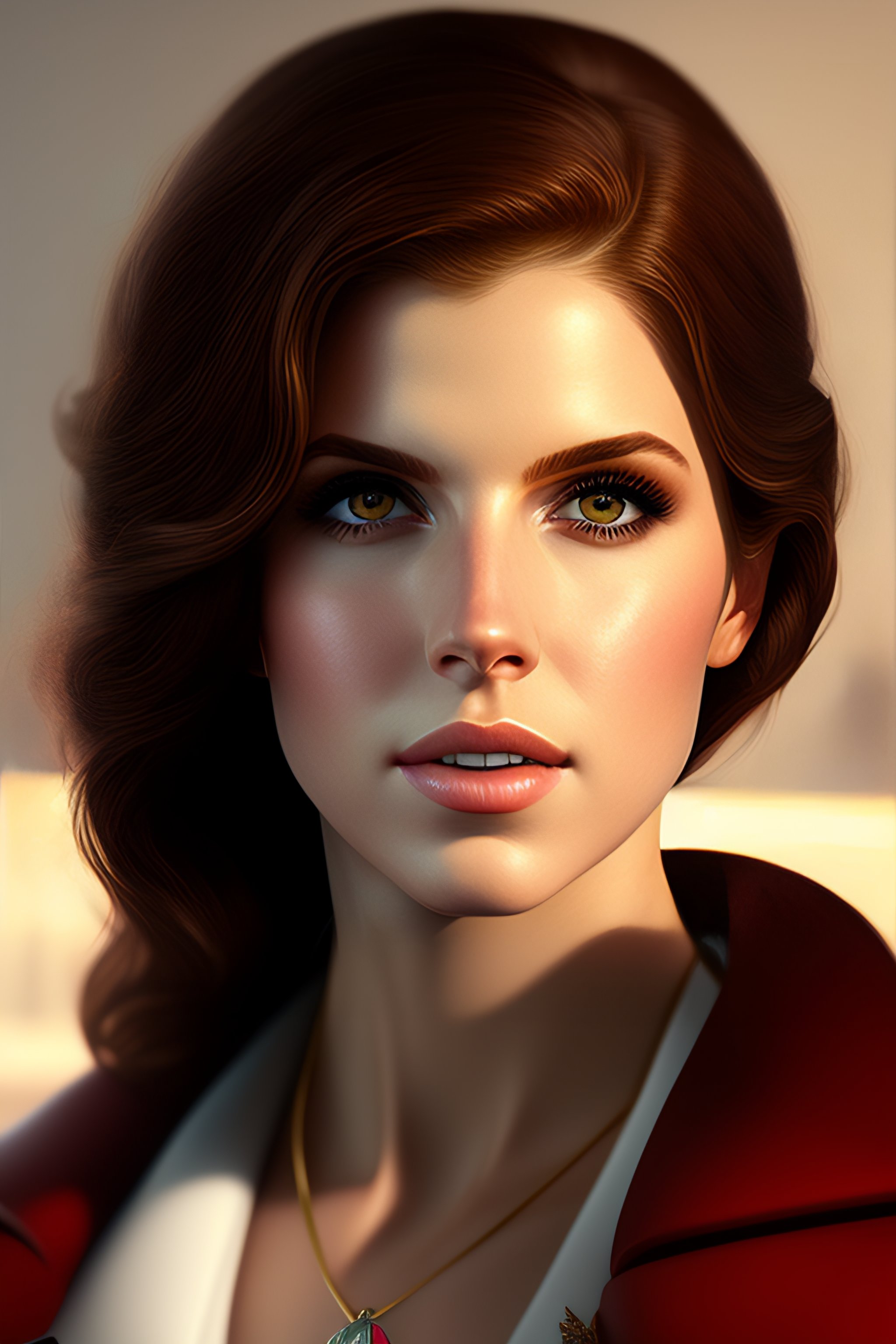 Lexica - Anna kendrick, vermelha, render, rembrandt, cgsociety ...