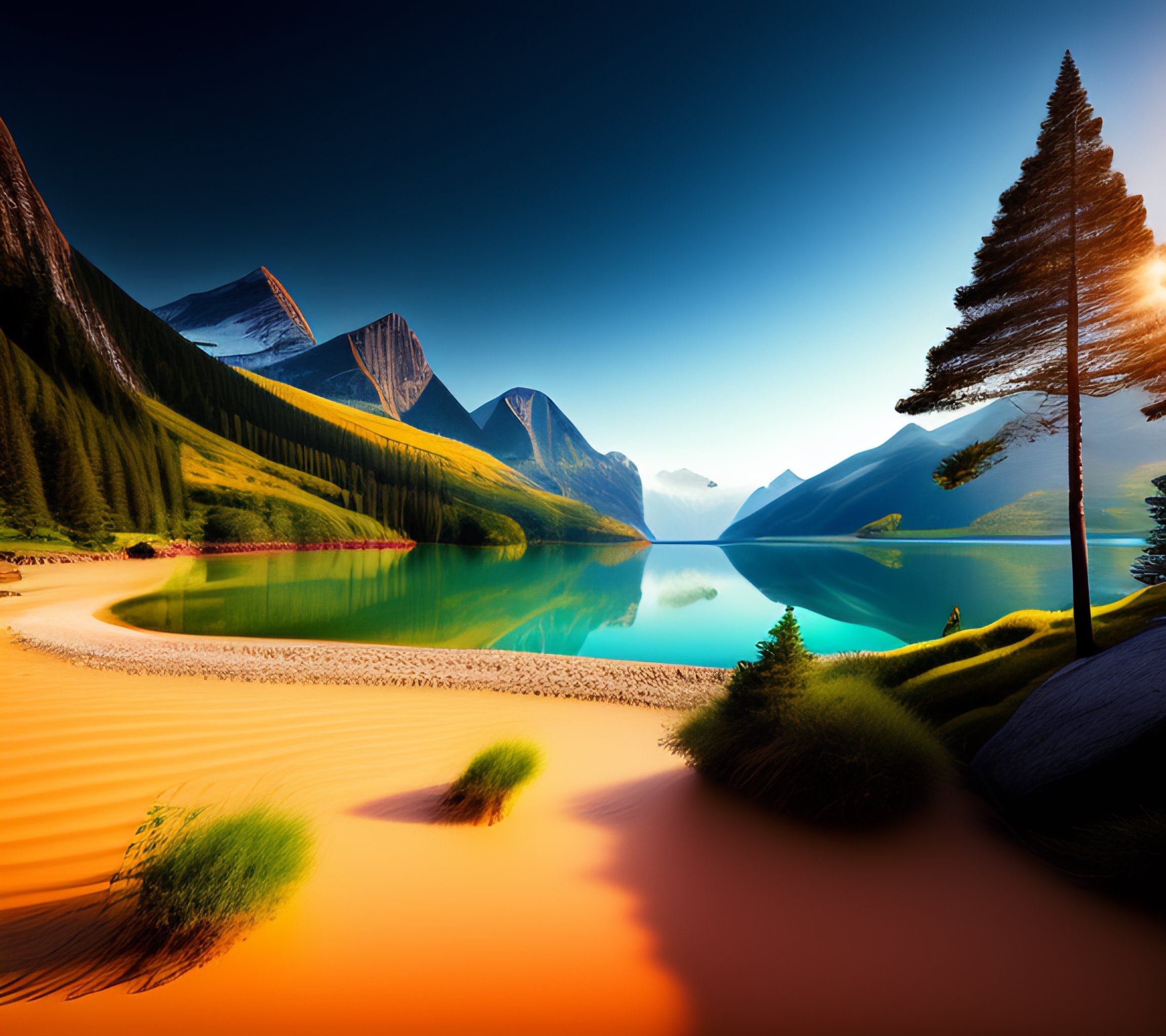 Lexica - Nature landscape