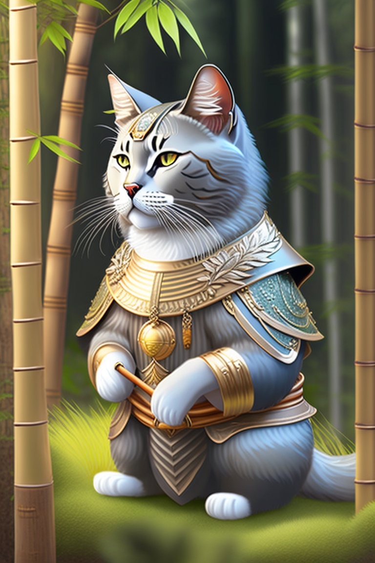 Lexica - In a mystical realm where ancient traditions and feline grace ...