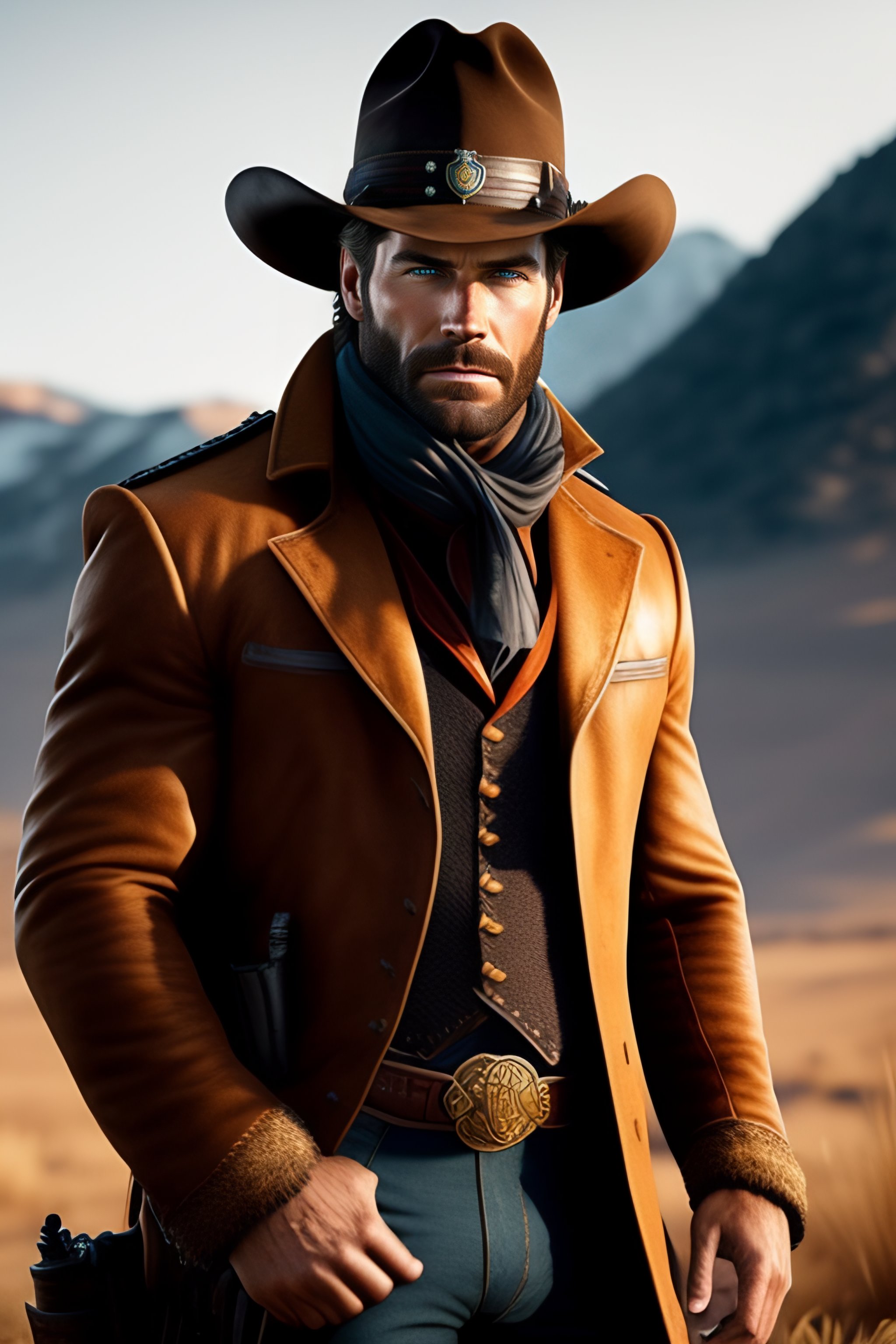 Lexica - Arthur Morgan photo in real life