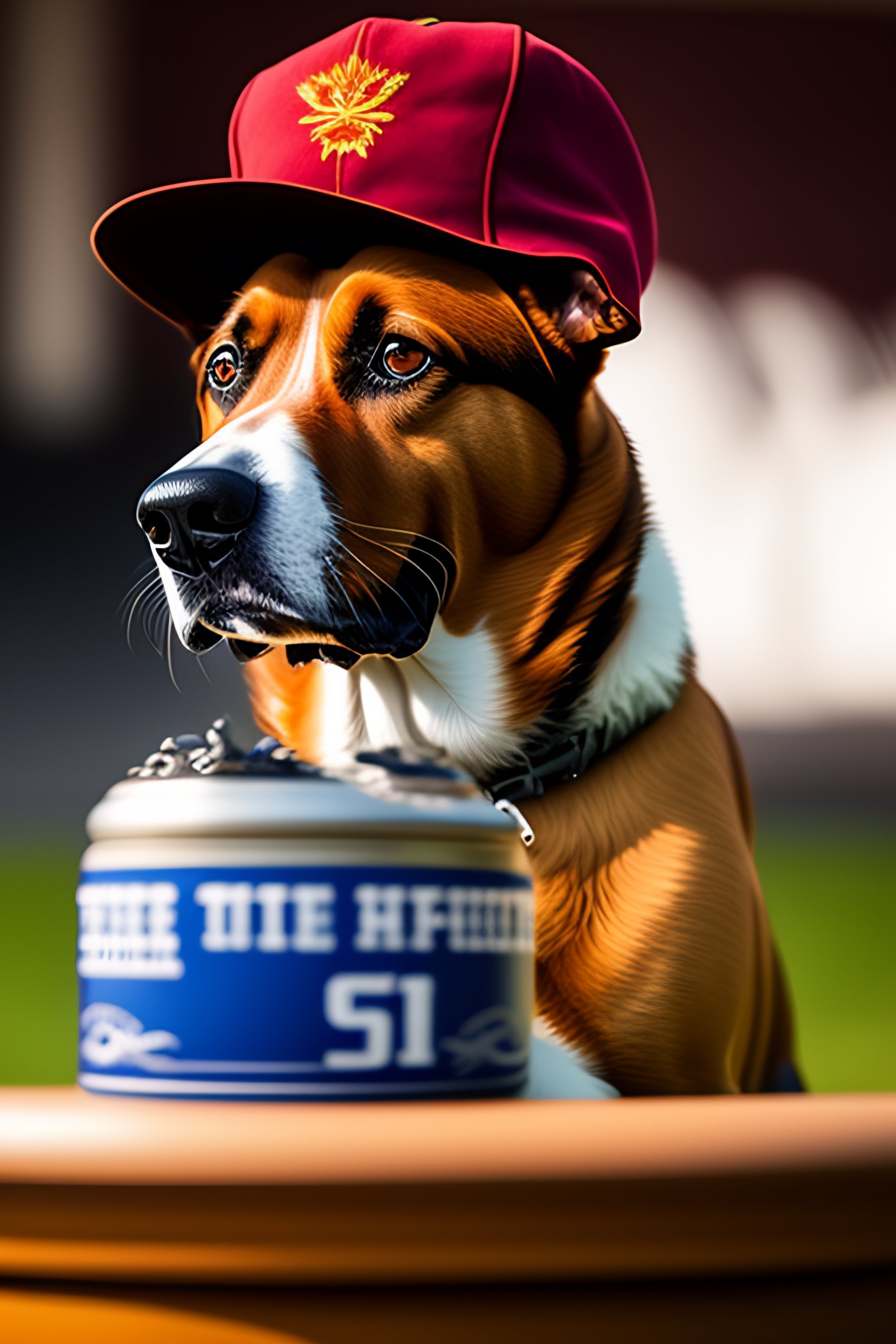 Lexica - Américain staff dog