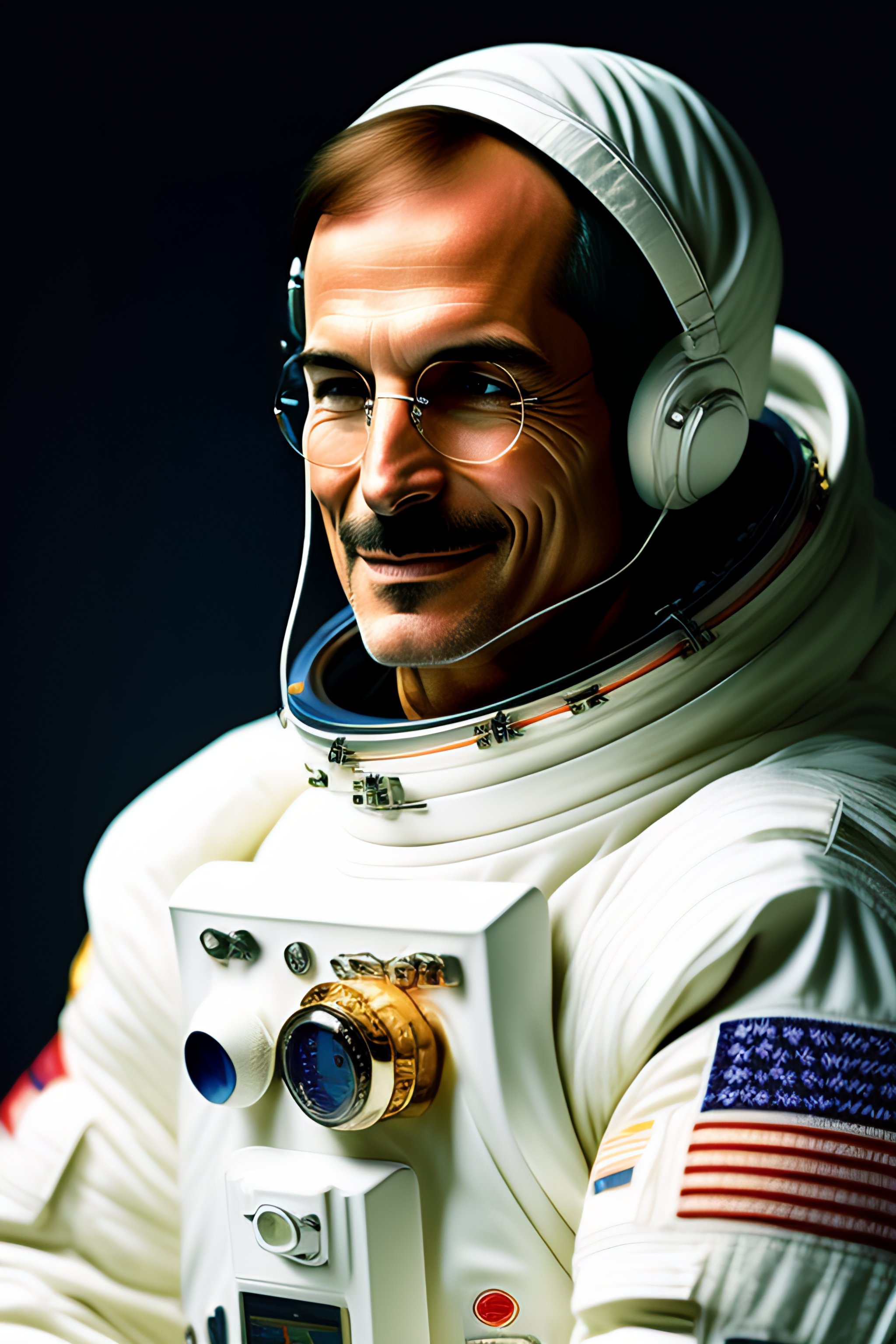 Lexica - Steve Jobs in astronaut suit