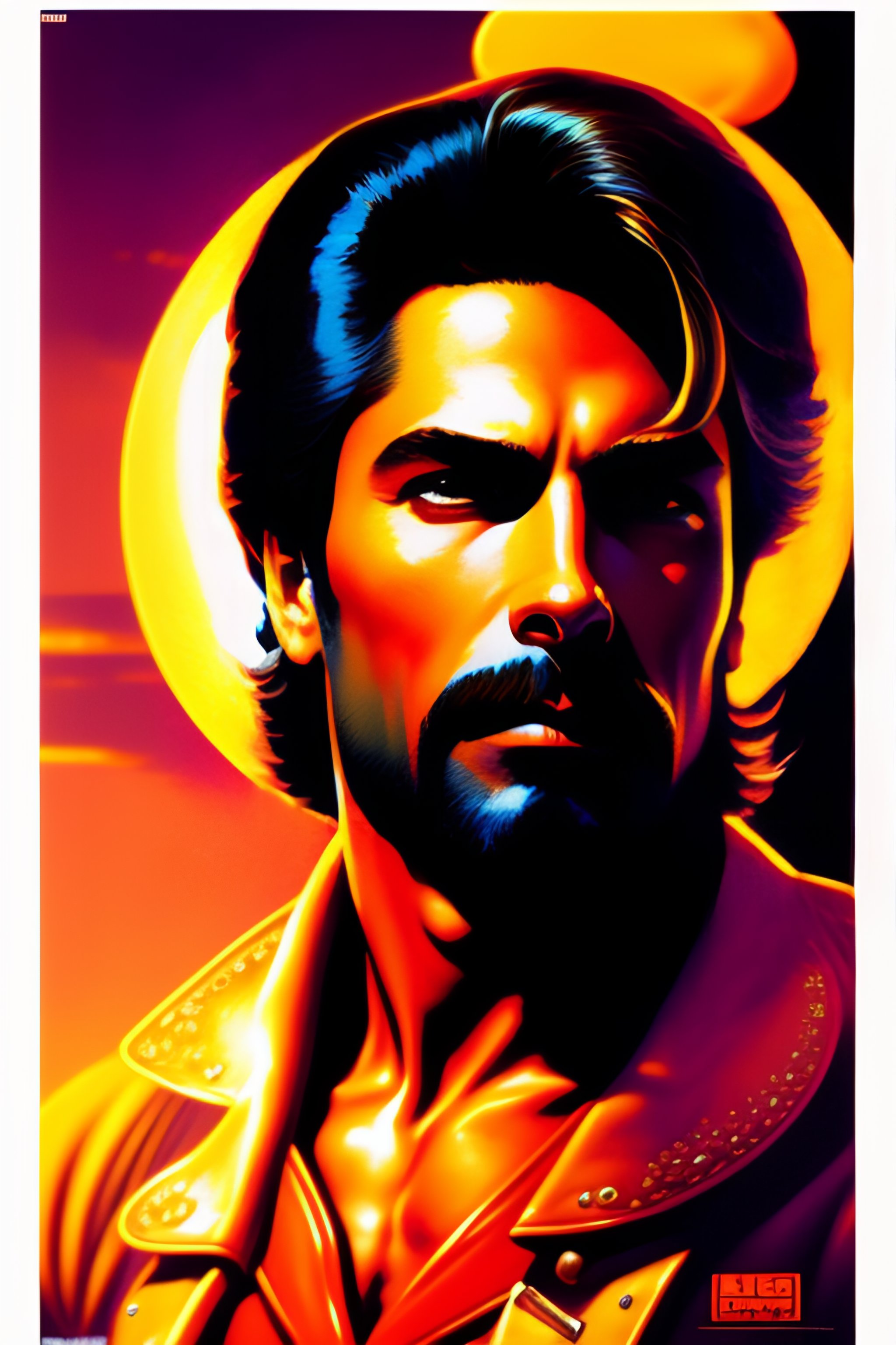 Lexica - Mccree from overwatch, cyber cowboy, character portrait ...