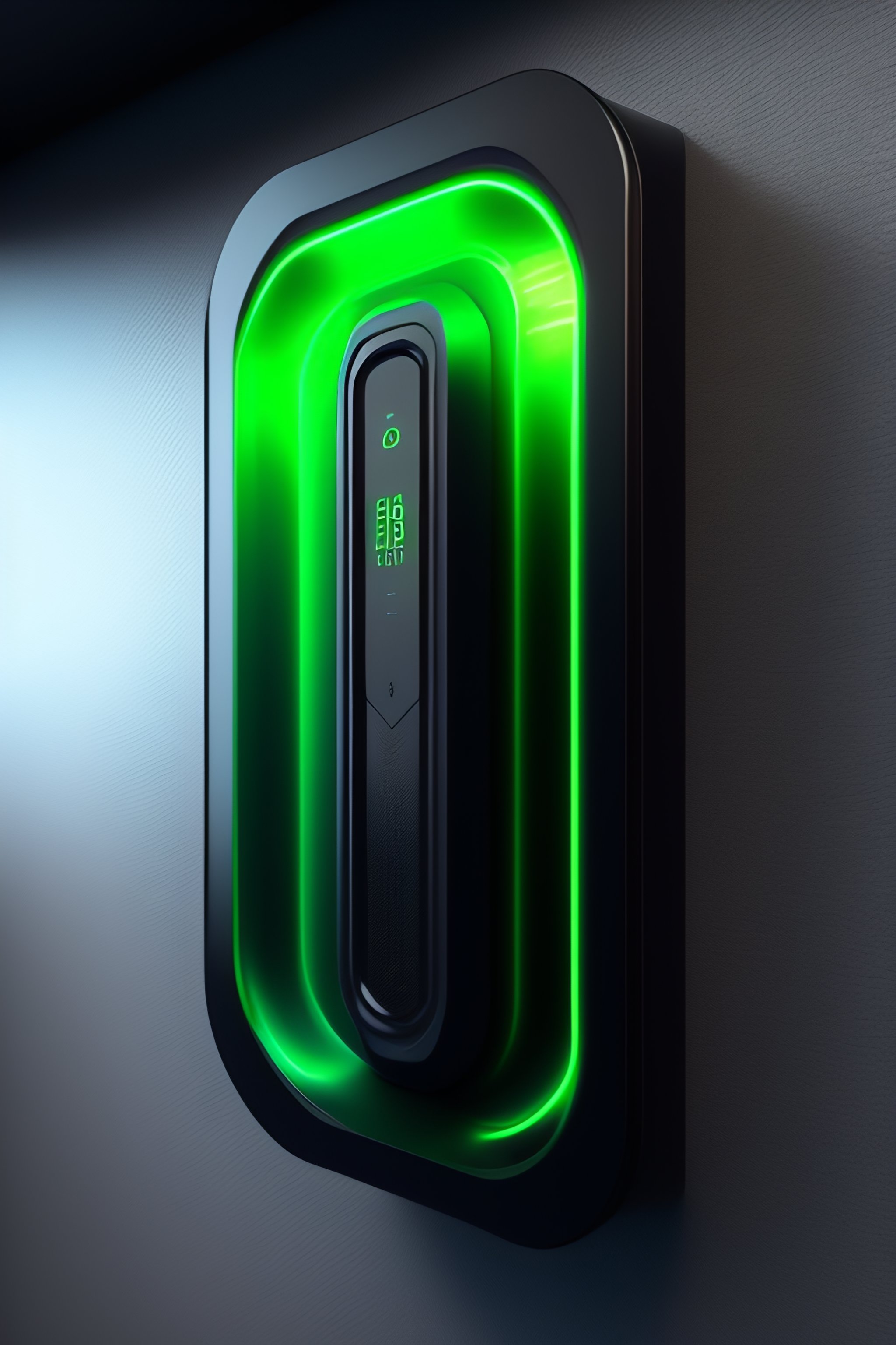 Lexica - Urinal, Nvidia Gaming Urinal with LCD display & underlighting ...