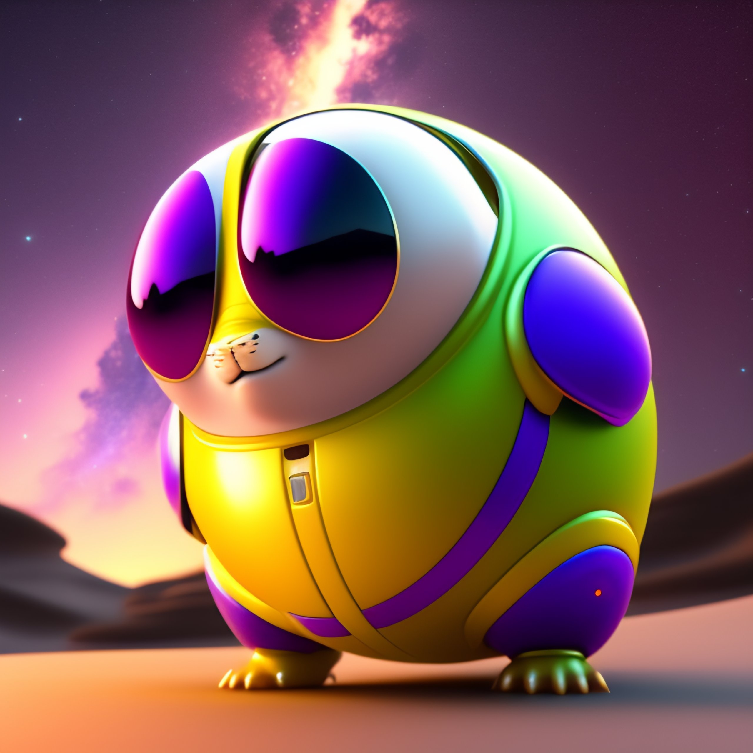 Lexica - Buzz Lightyear with a Hamster's Body, cute, unreal engine