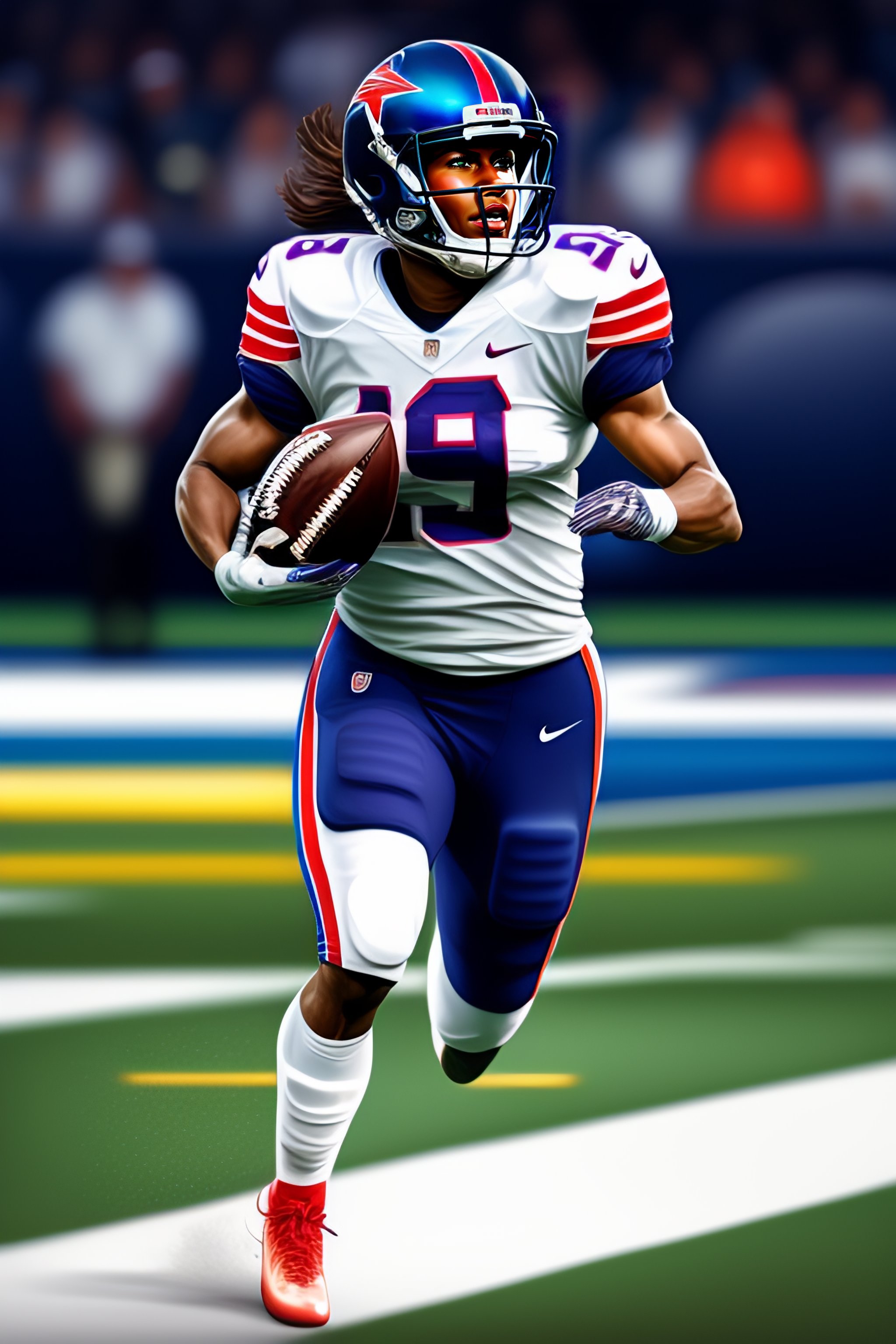 American Football Players Body