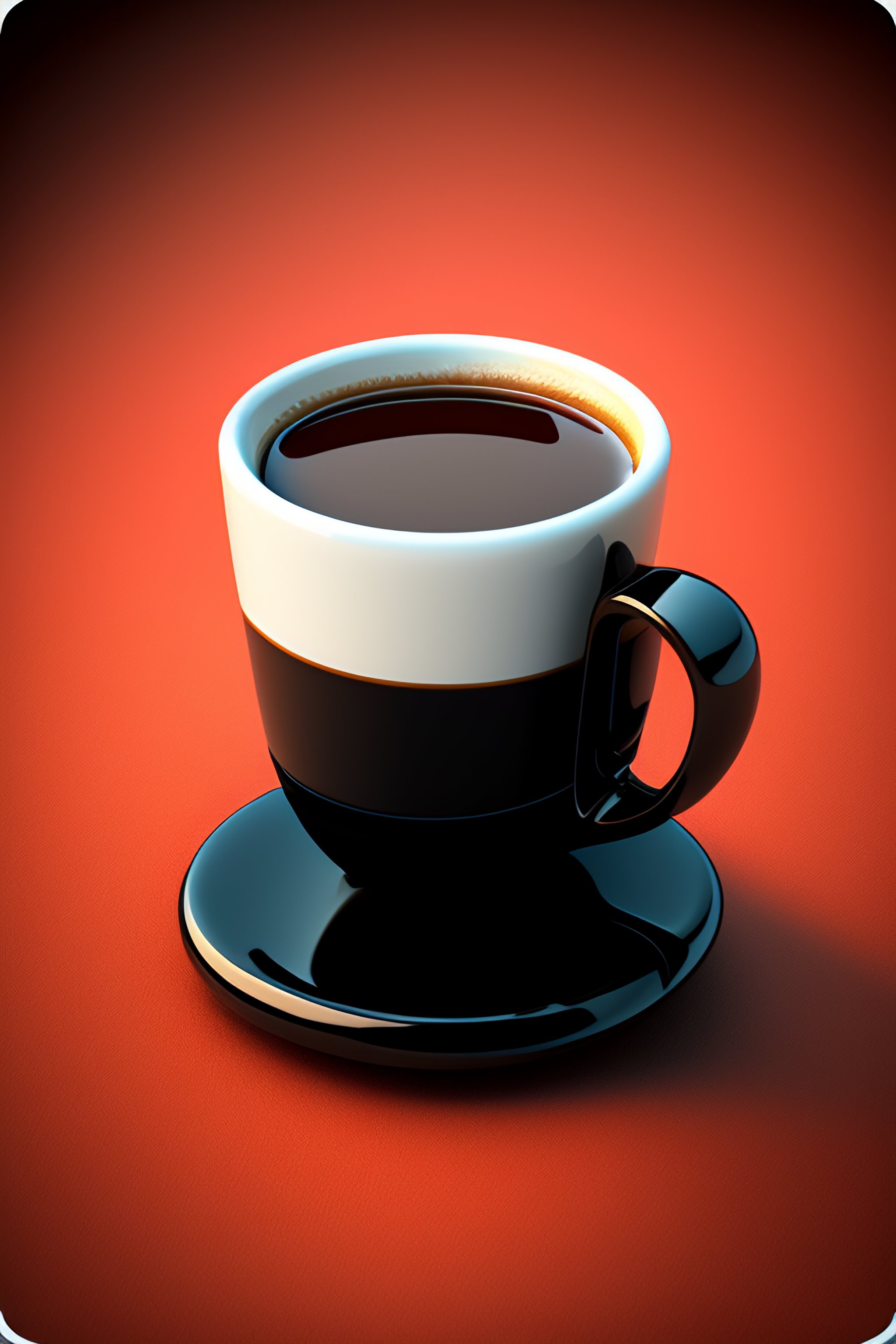 Lexica - Coffee Shop 3d Icon iPhone realistic