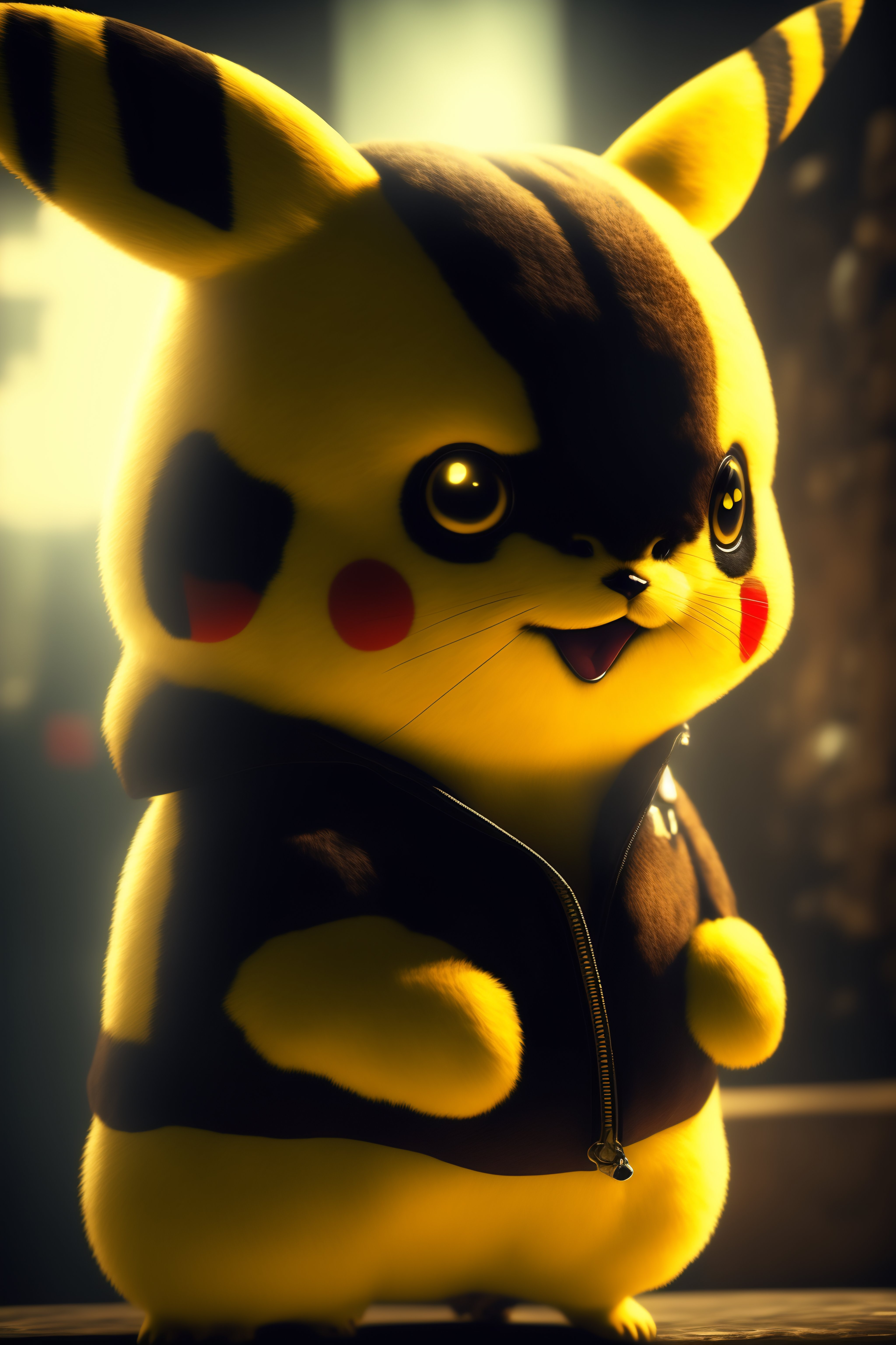 Lexica - Pikachu in resident evil