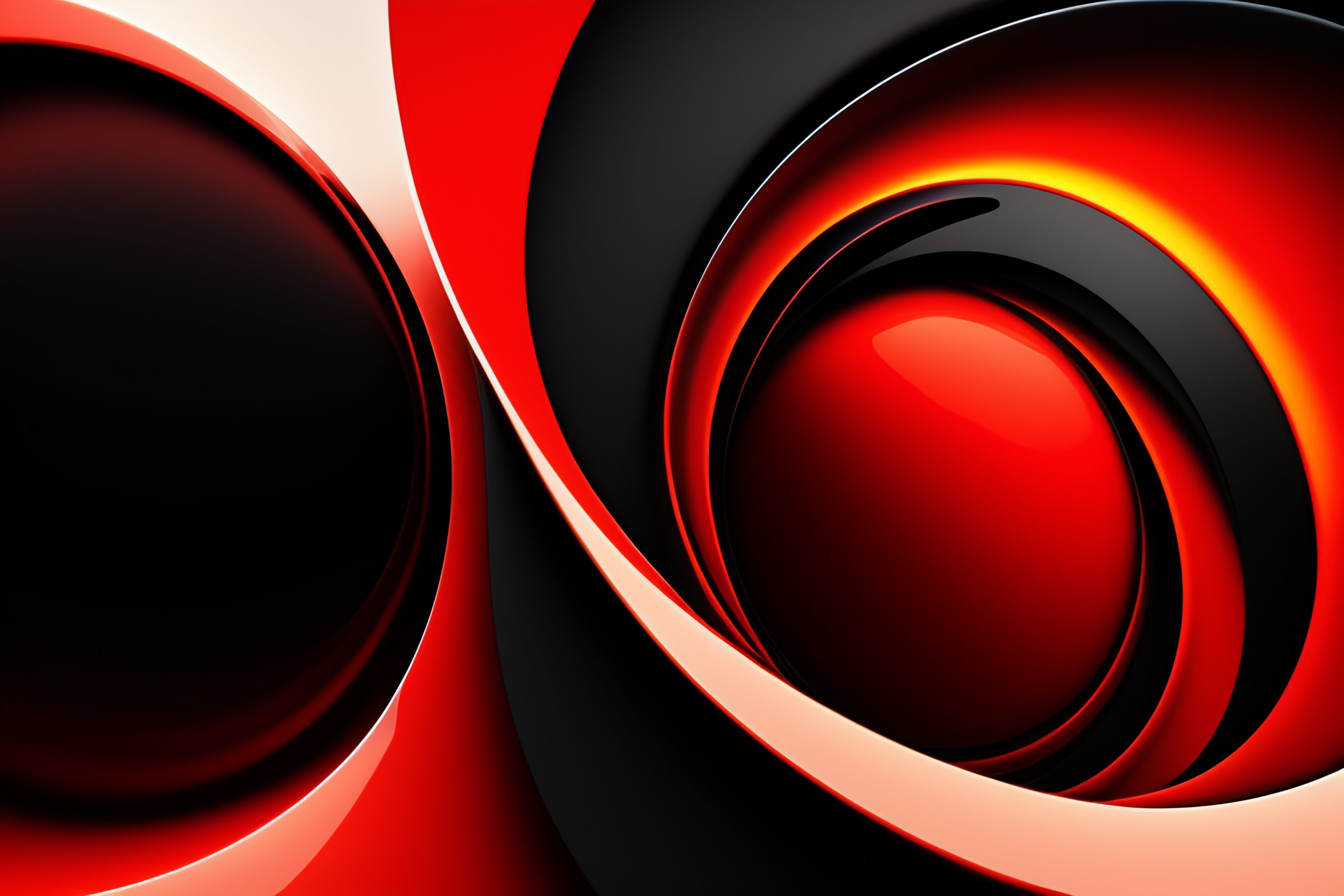 Lexica - 7D Abstract black darkred design