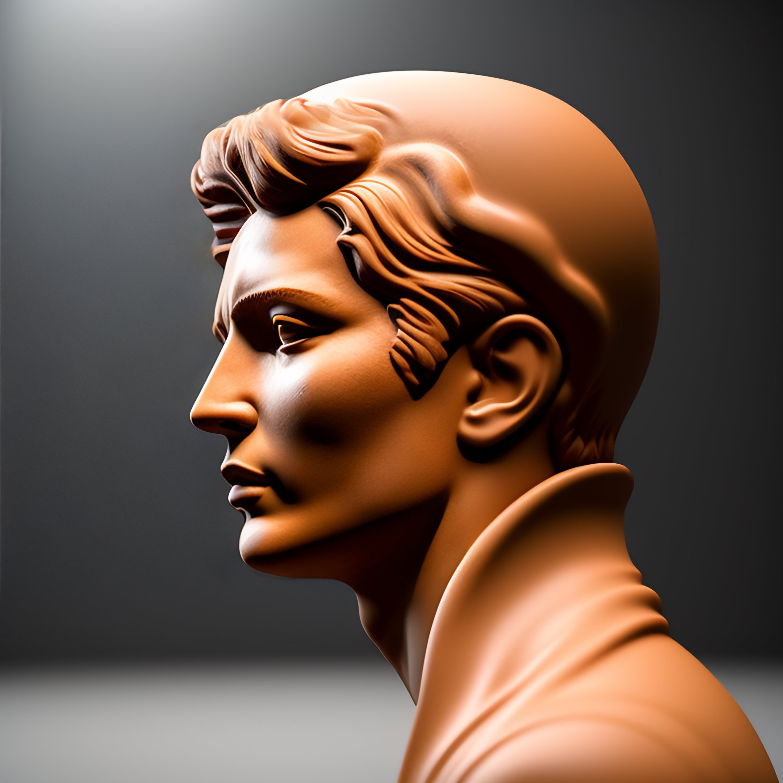 Lexica - 3d clay profile realistic