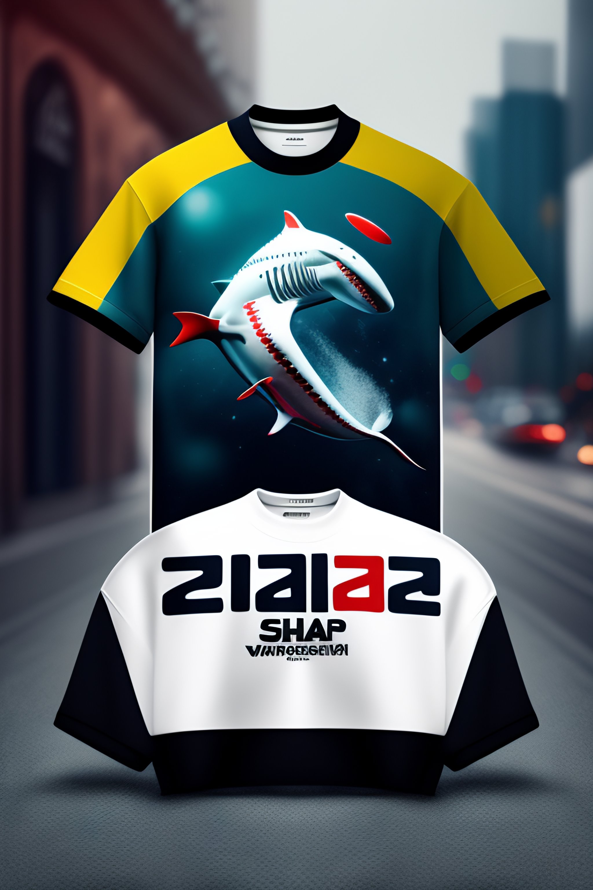Lexica - Swag, vetements streetwear with shark theet design, off-white ...