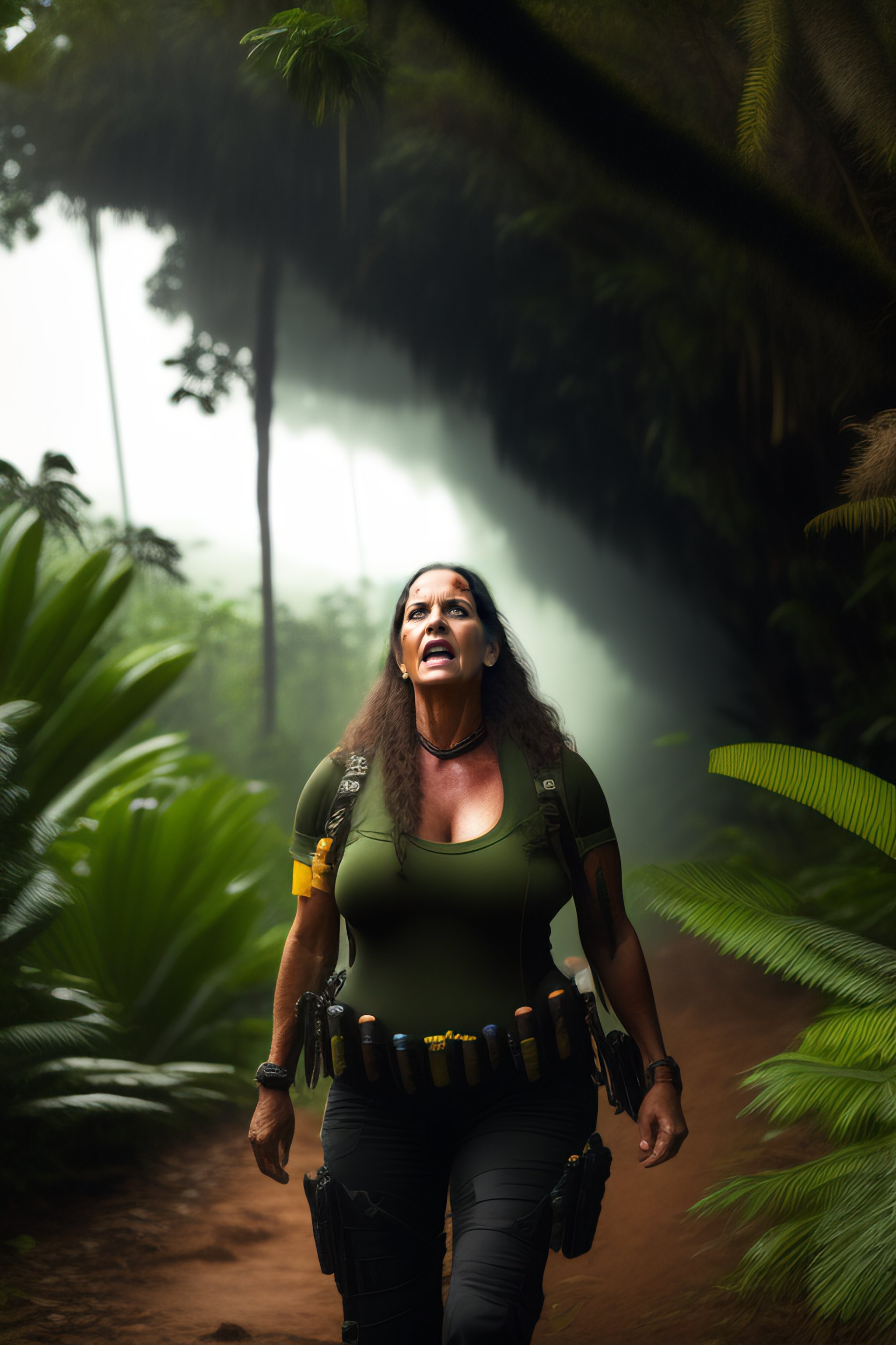 Lexica - "Crazy olive" emerges victorious from zombie attack, in a ...