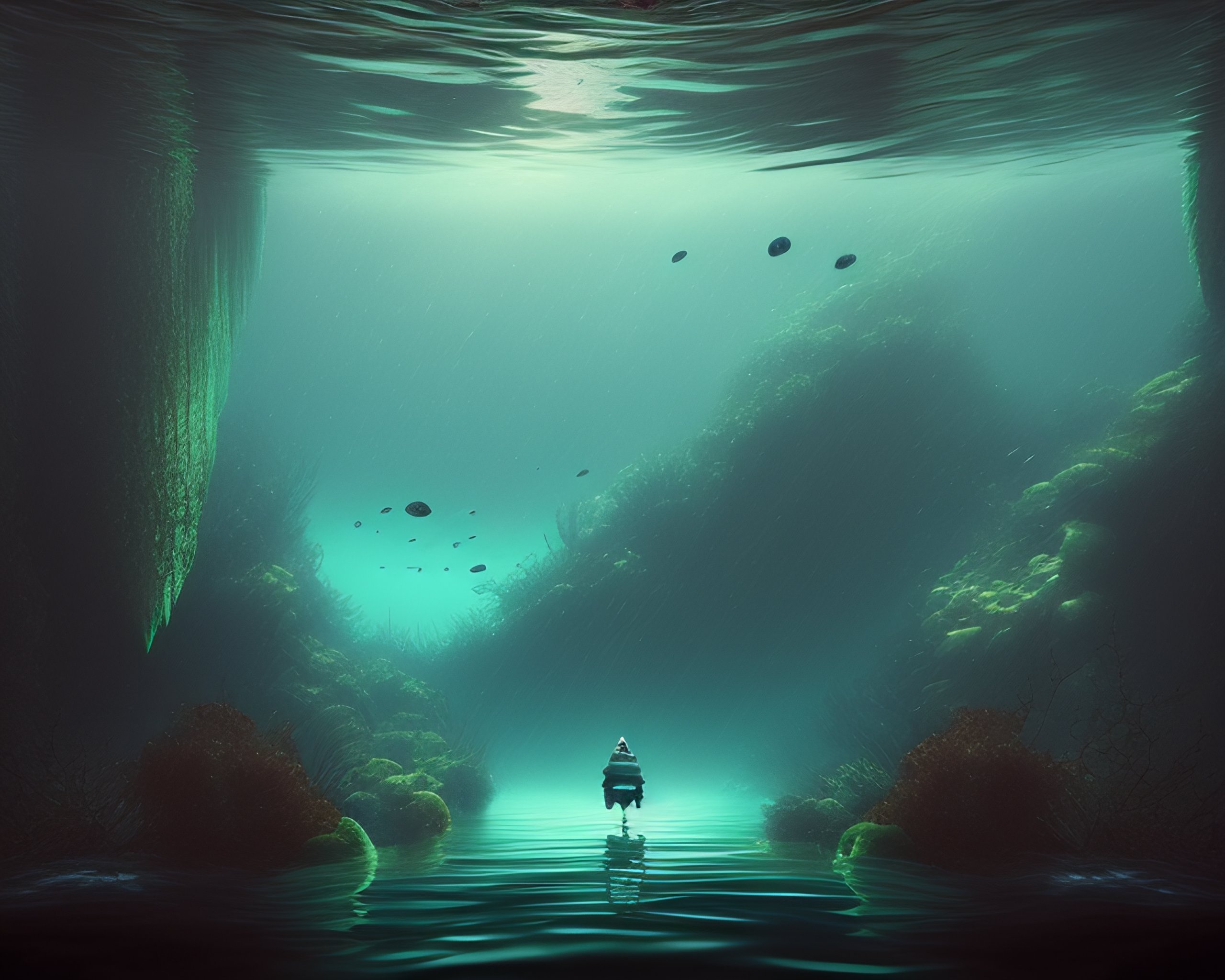 Lexica - Underwater abyss, rectangle,'silent hill ', deeps, monster ...