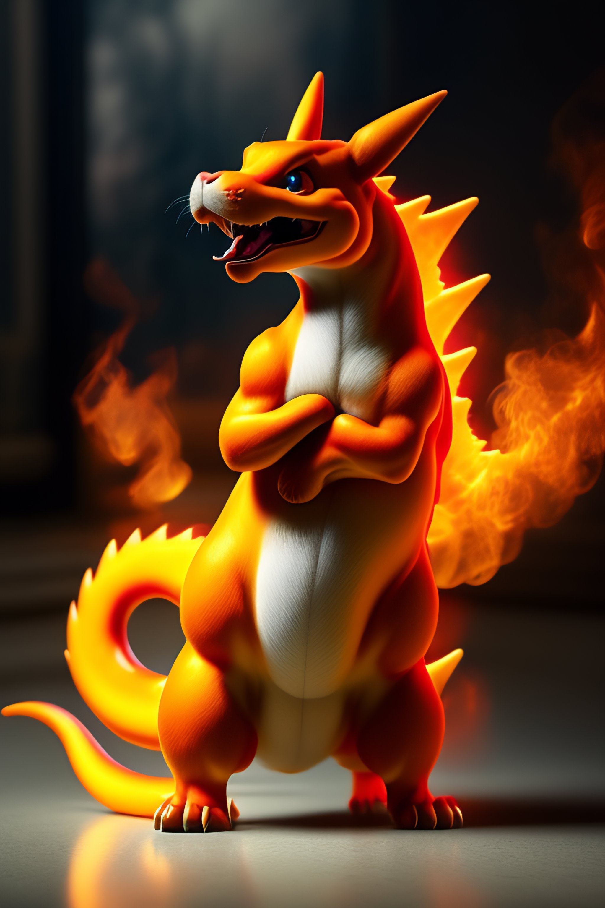 Lexica - Charizard in real life