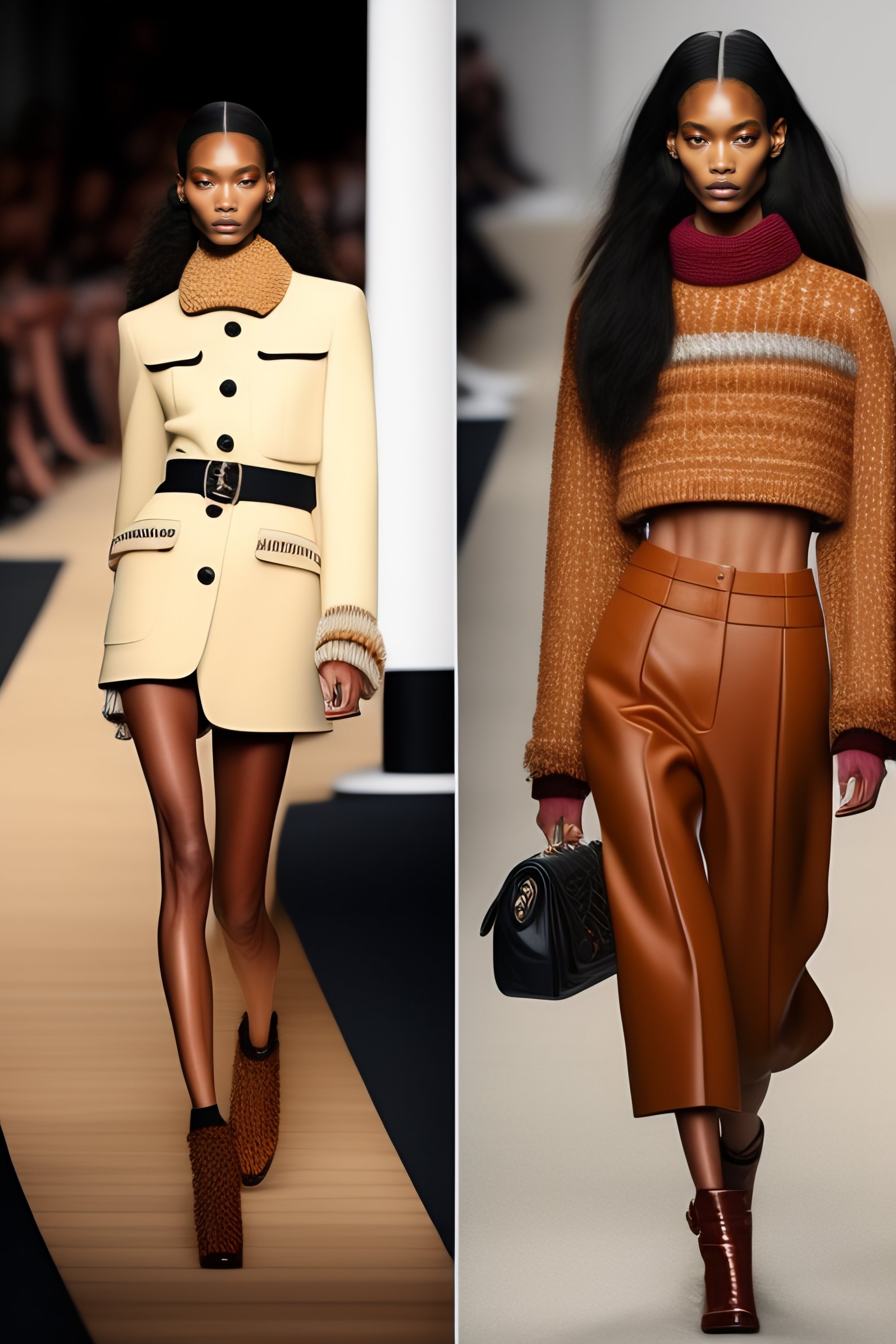 Lexica - Female thinspo chanel model