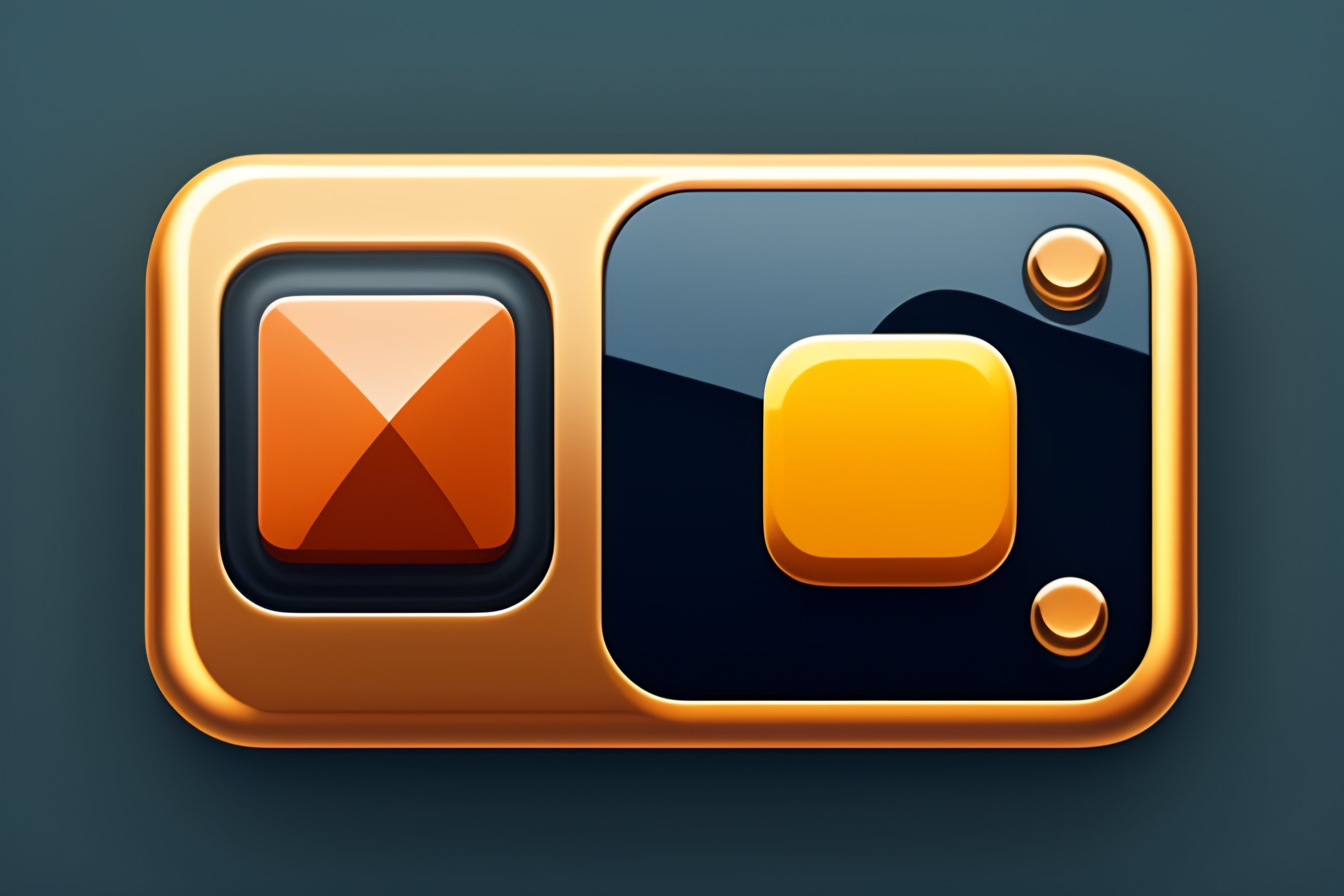 Lexica - Square, Ios app icon design, skeuomorphic, dwarf
