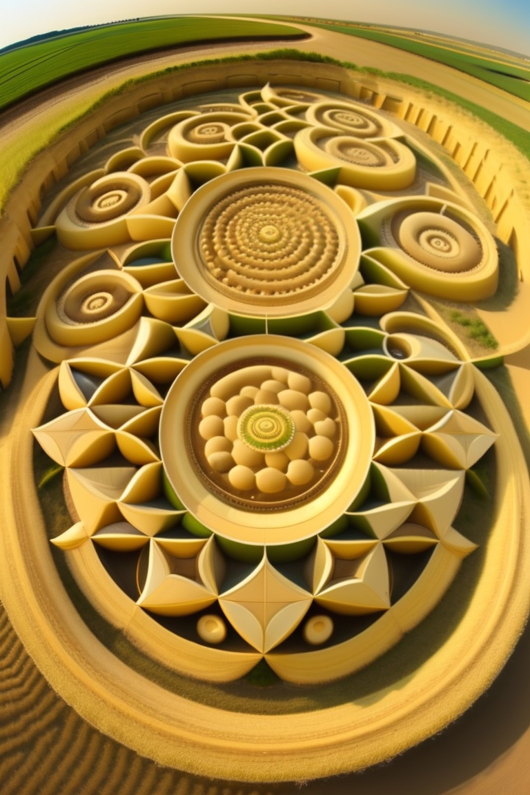 Lexica - Formation: Crop circles are typically formed by the flattening ...