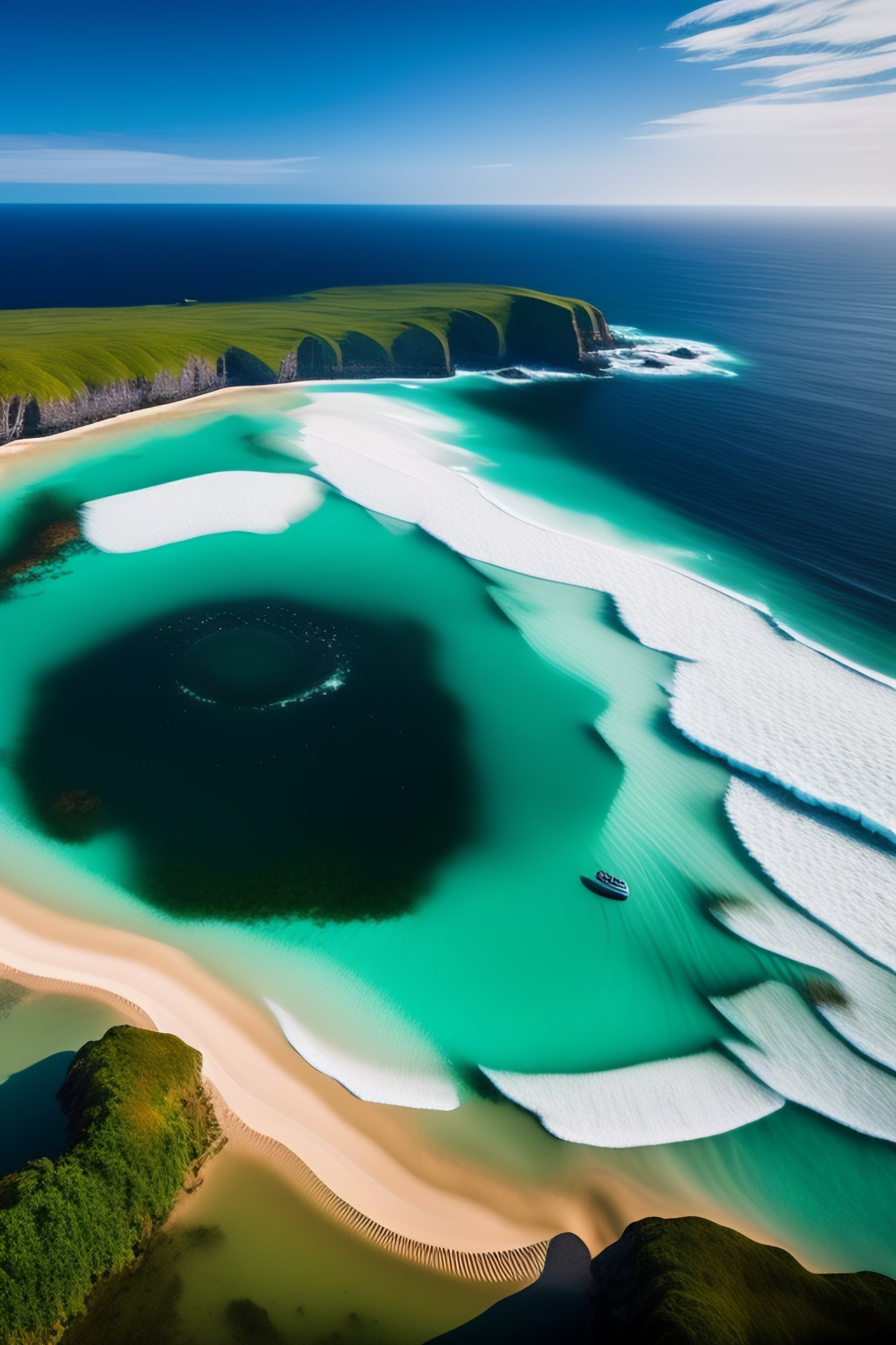 Lexica - Retinex drone photography this is a land on an unforgiving ...