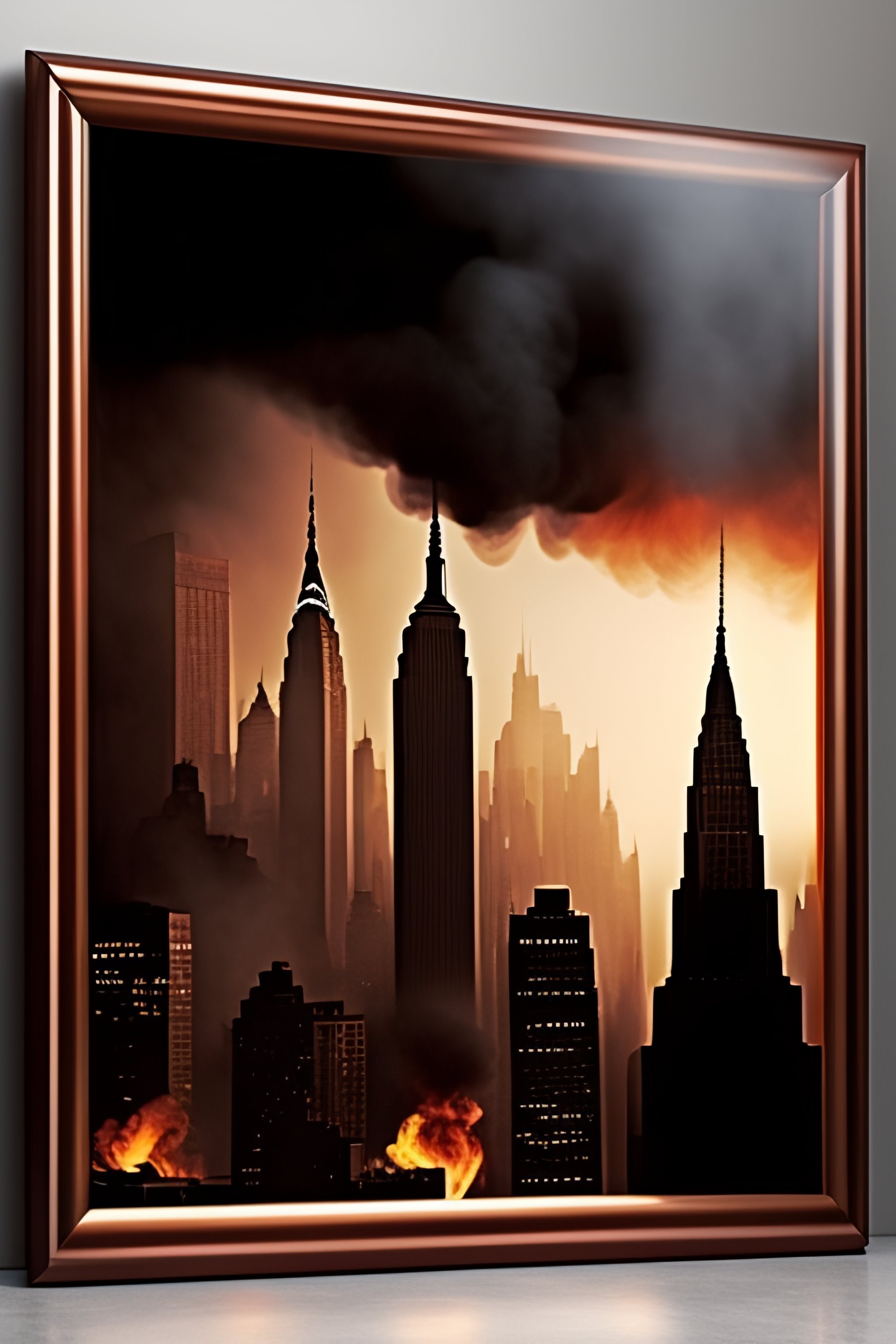 Lexica - 1920s stage setting, Smokey New York scene