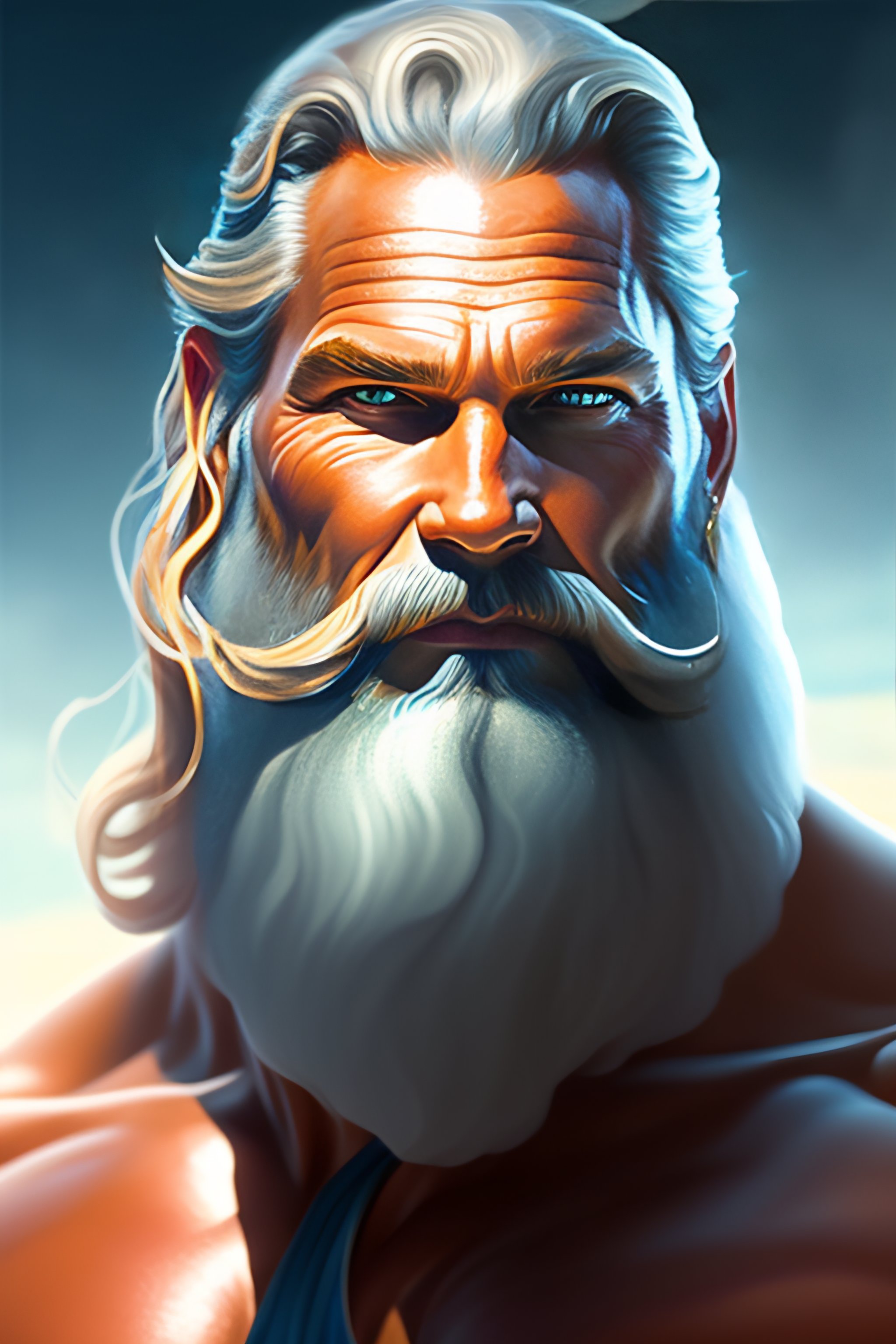 Lexica - Poseidon, jeff bridges, god of the ocean, D&D, fantasy ...