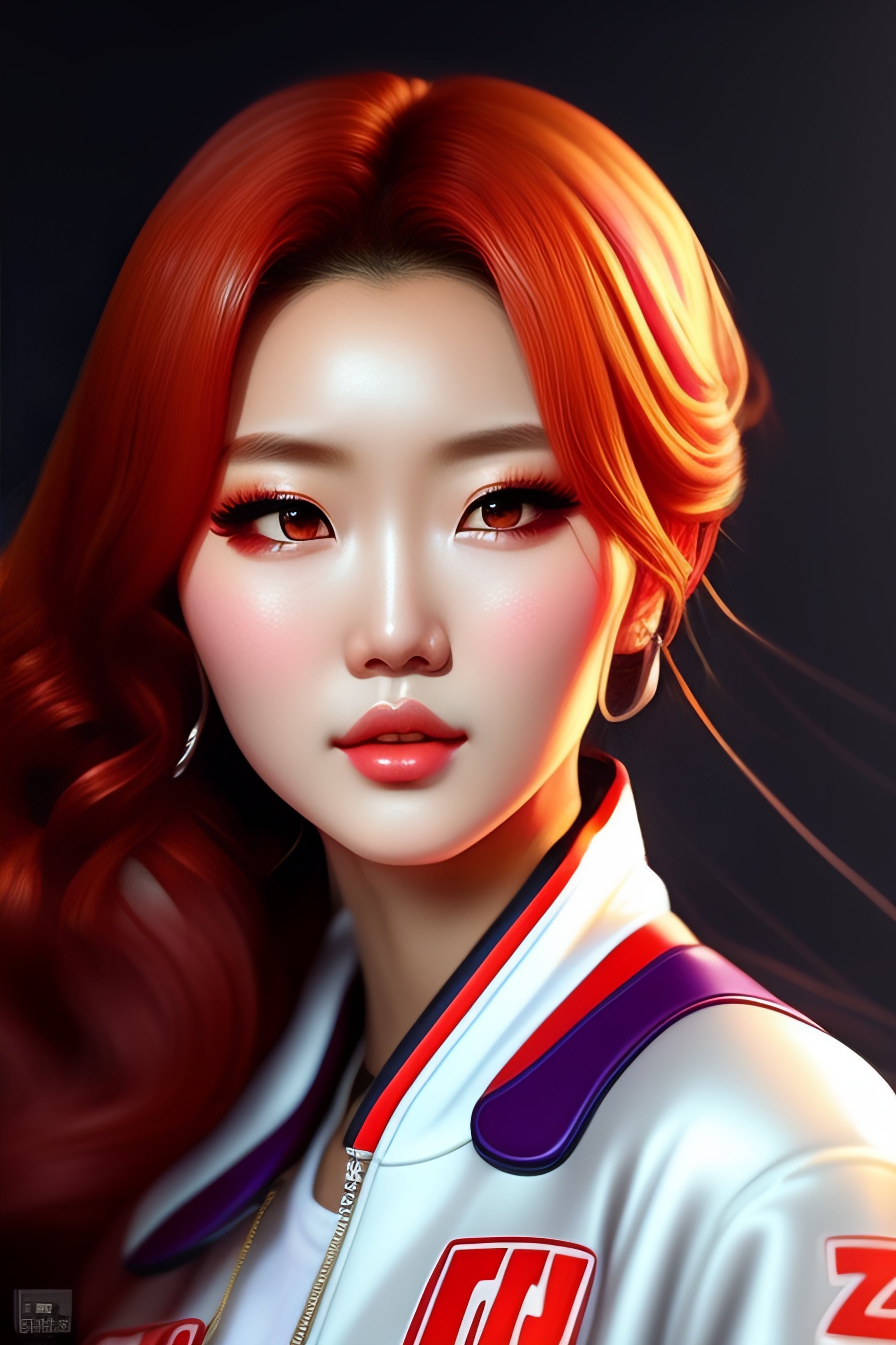 Lexica - Portrait of an anime character hyper realistic look like Nancy ...