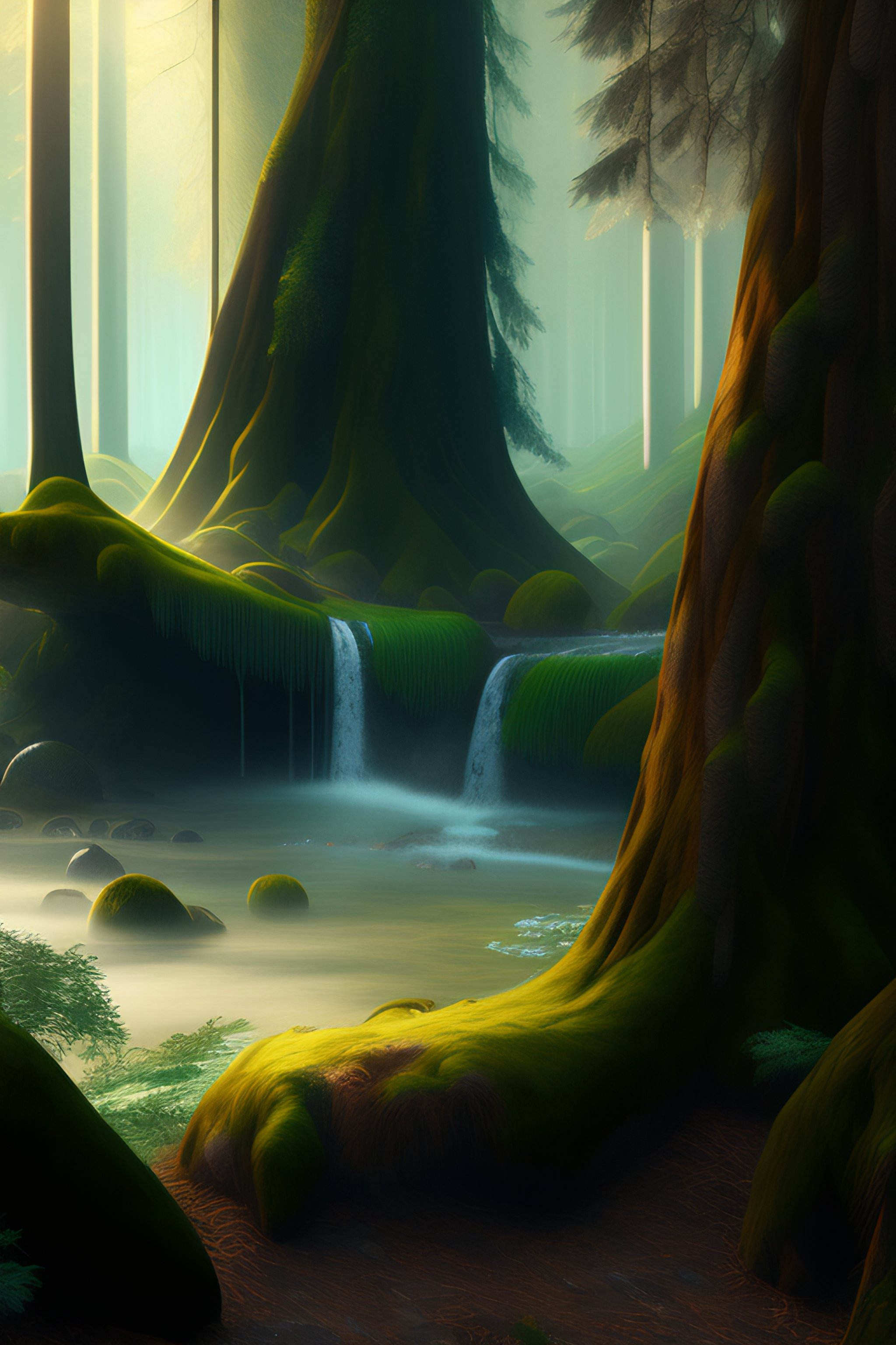 Lexica - Photorealistic, dryad, forest