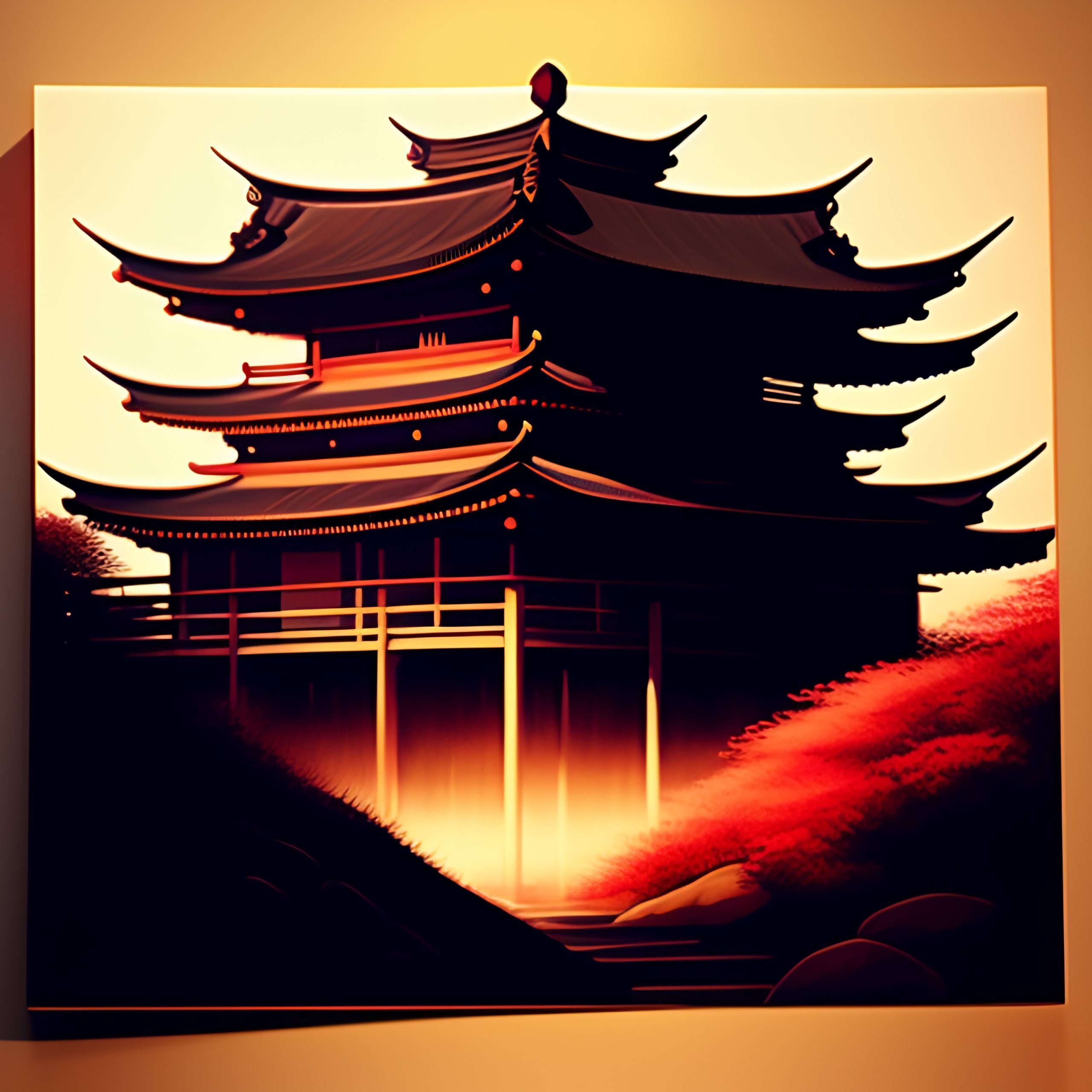 Lexica - 2D landscape!!!, (((sketch))), retro sketch, dark art, dark ...