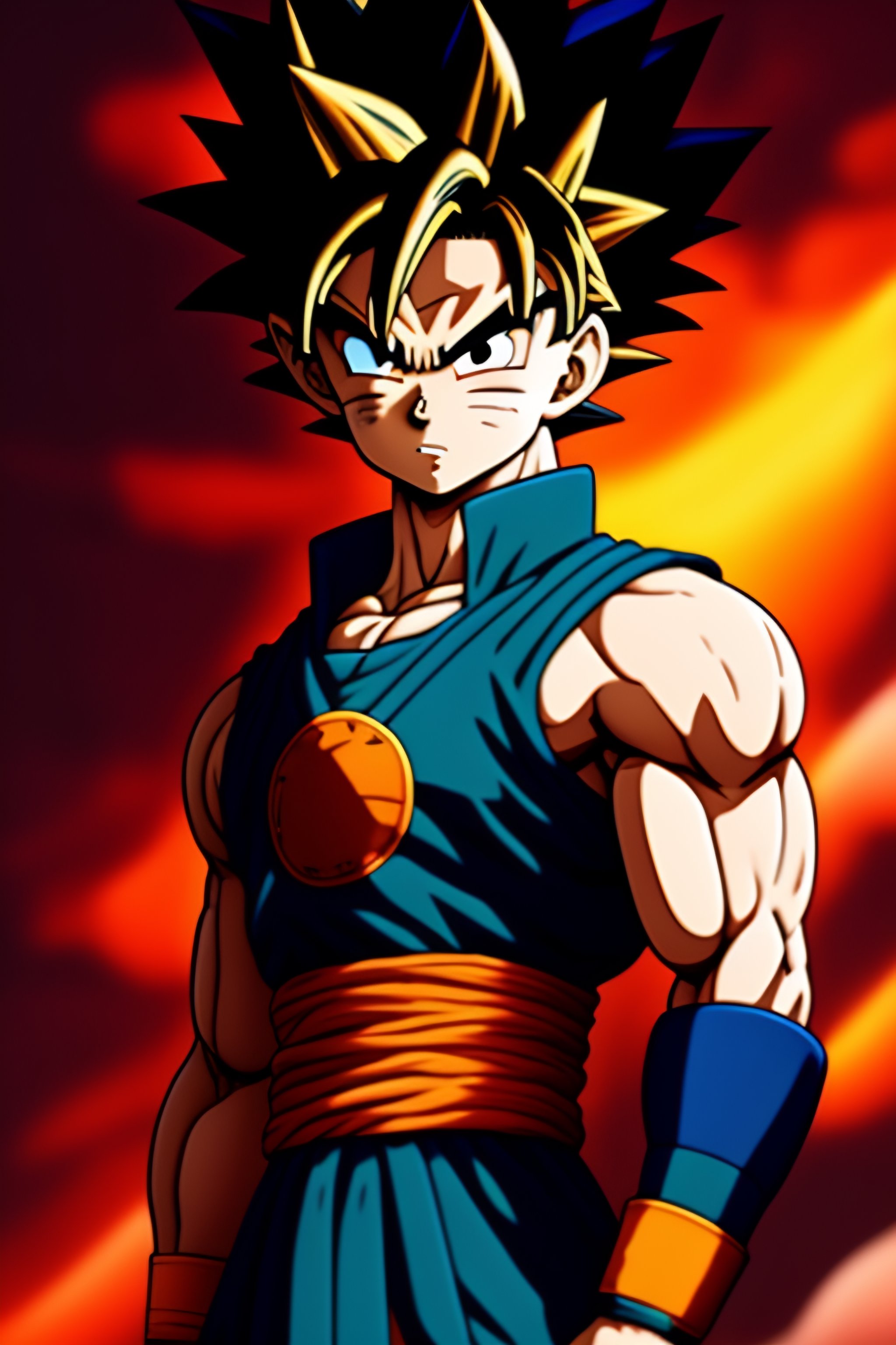 Lexica - Goku dress of naruto