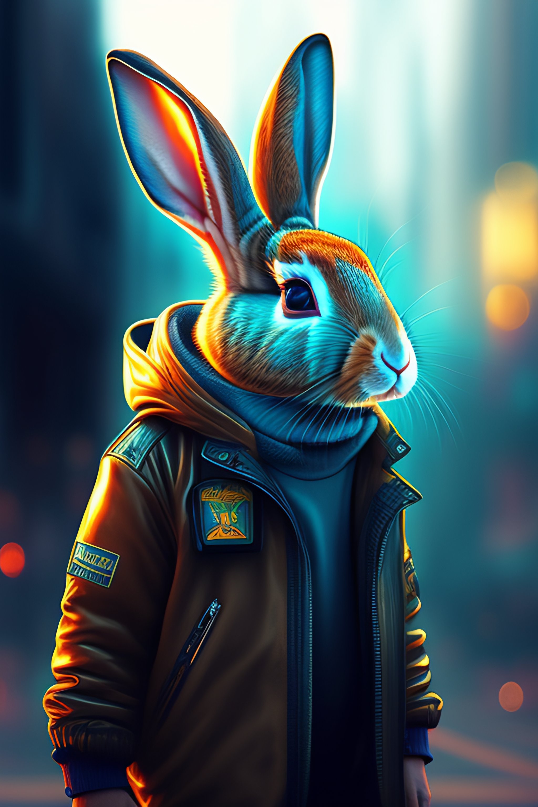 Lexica - Rabbit cyberpunk