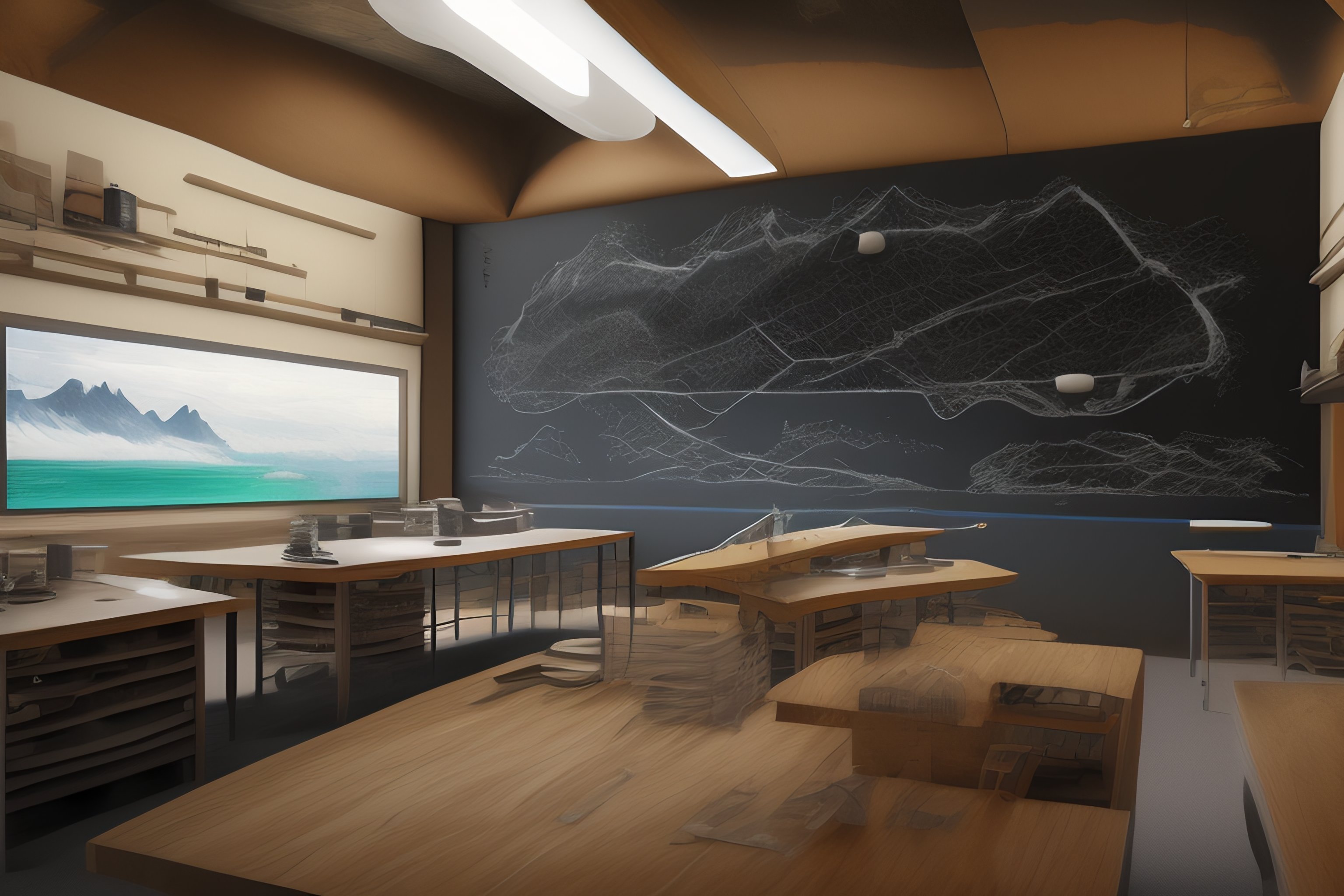 Lexica - Generate a photo-realistic wide shot image of a geology ...