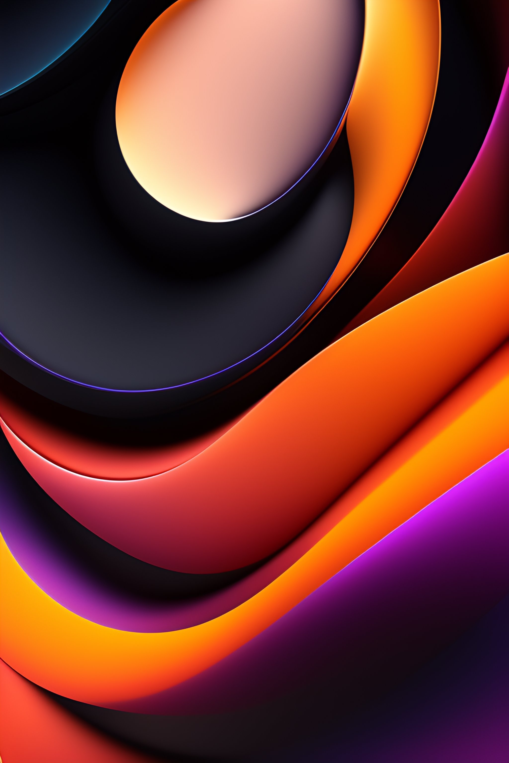 Lexica - Dark abstract minimalistic amoled wallpaper