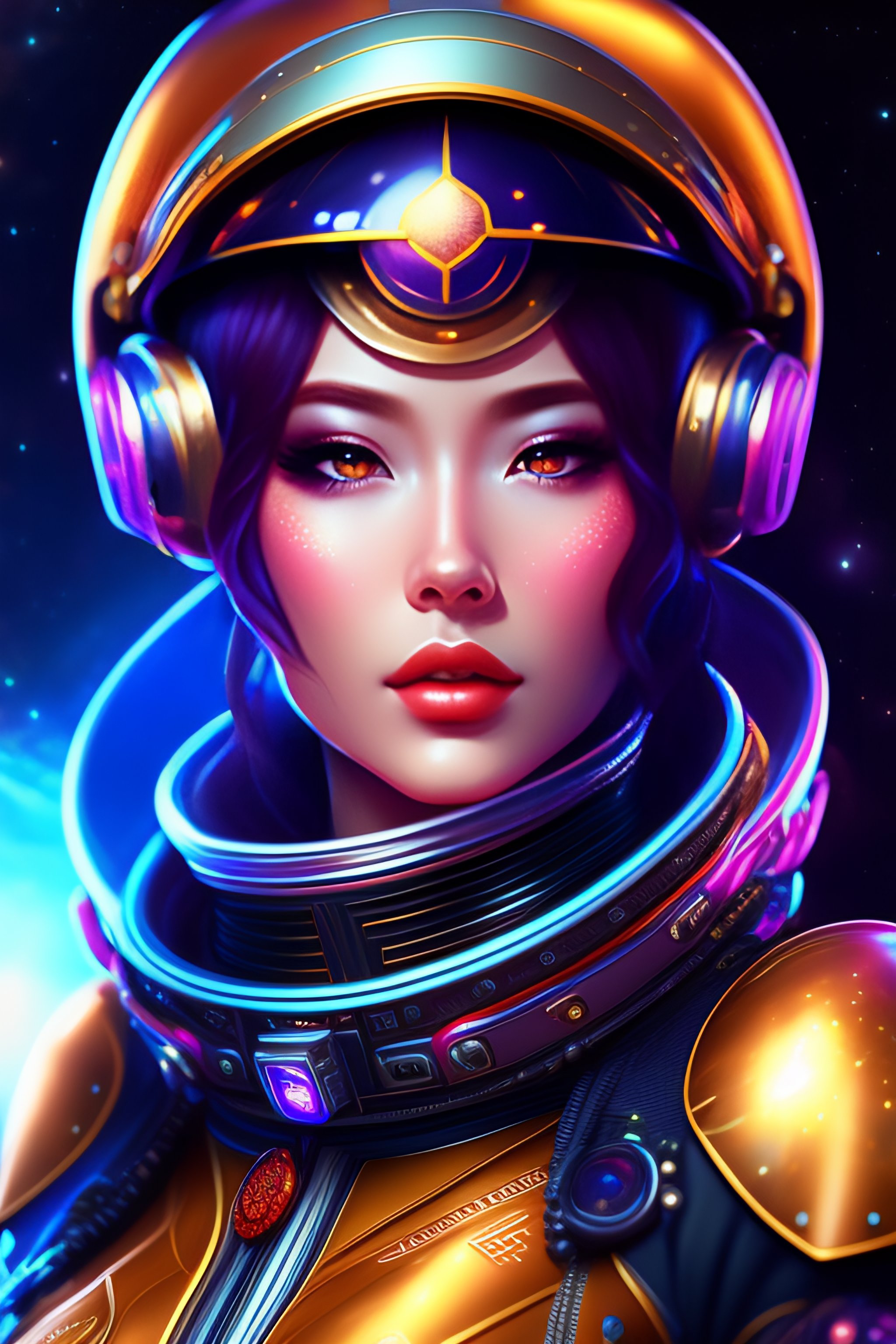 Lexica - Intricate level of detail, masterpiece, astro, beautiful girl ...