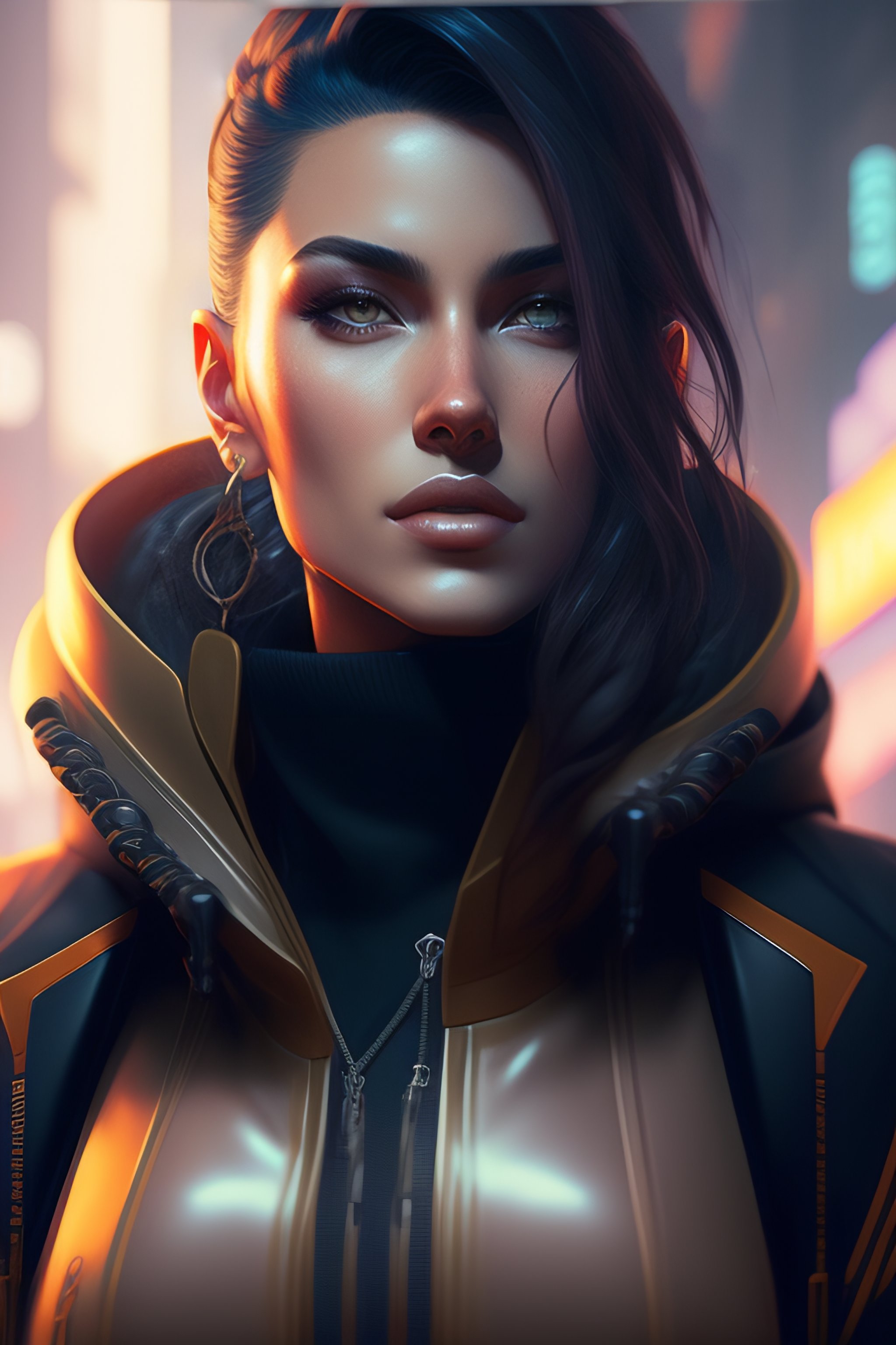 Lexica - Cyberpunk sharp details, sharp focus, elegant, highly detailed ...