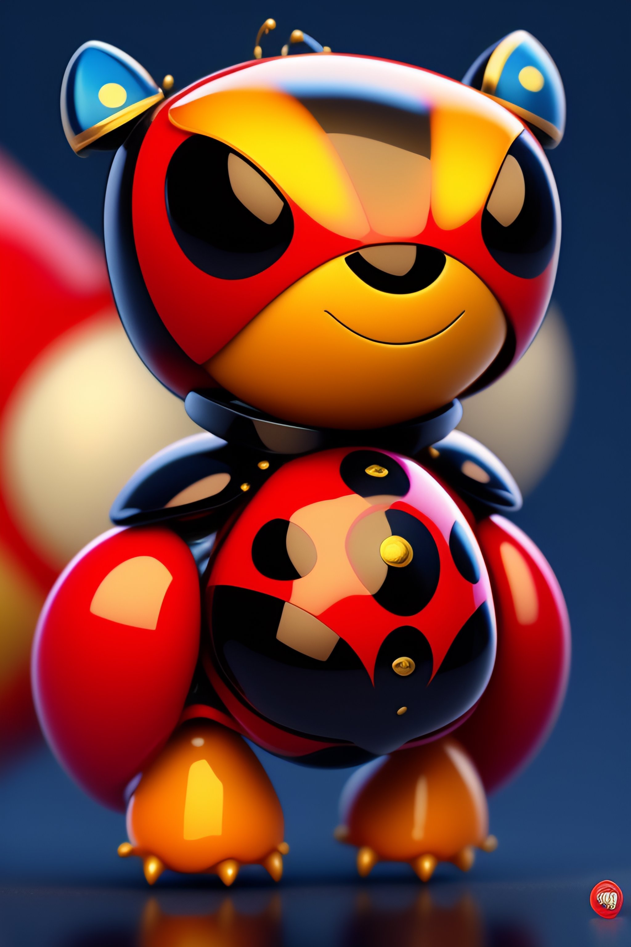 Lexica - Lady bug animated series character