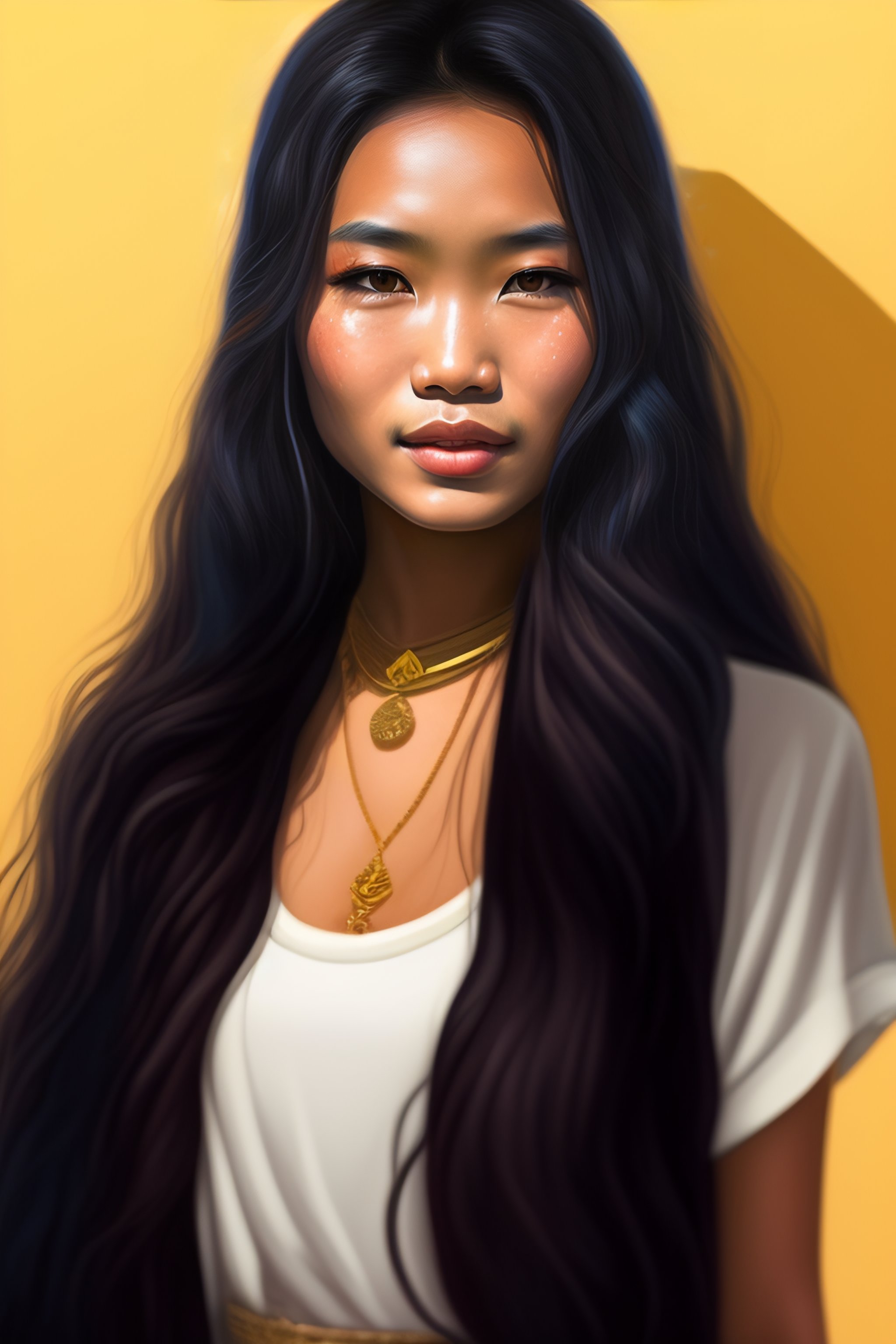 Khmer Women Dark Skin Beautiful