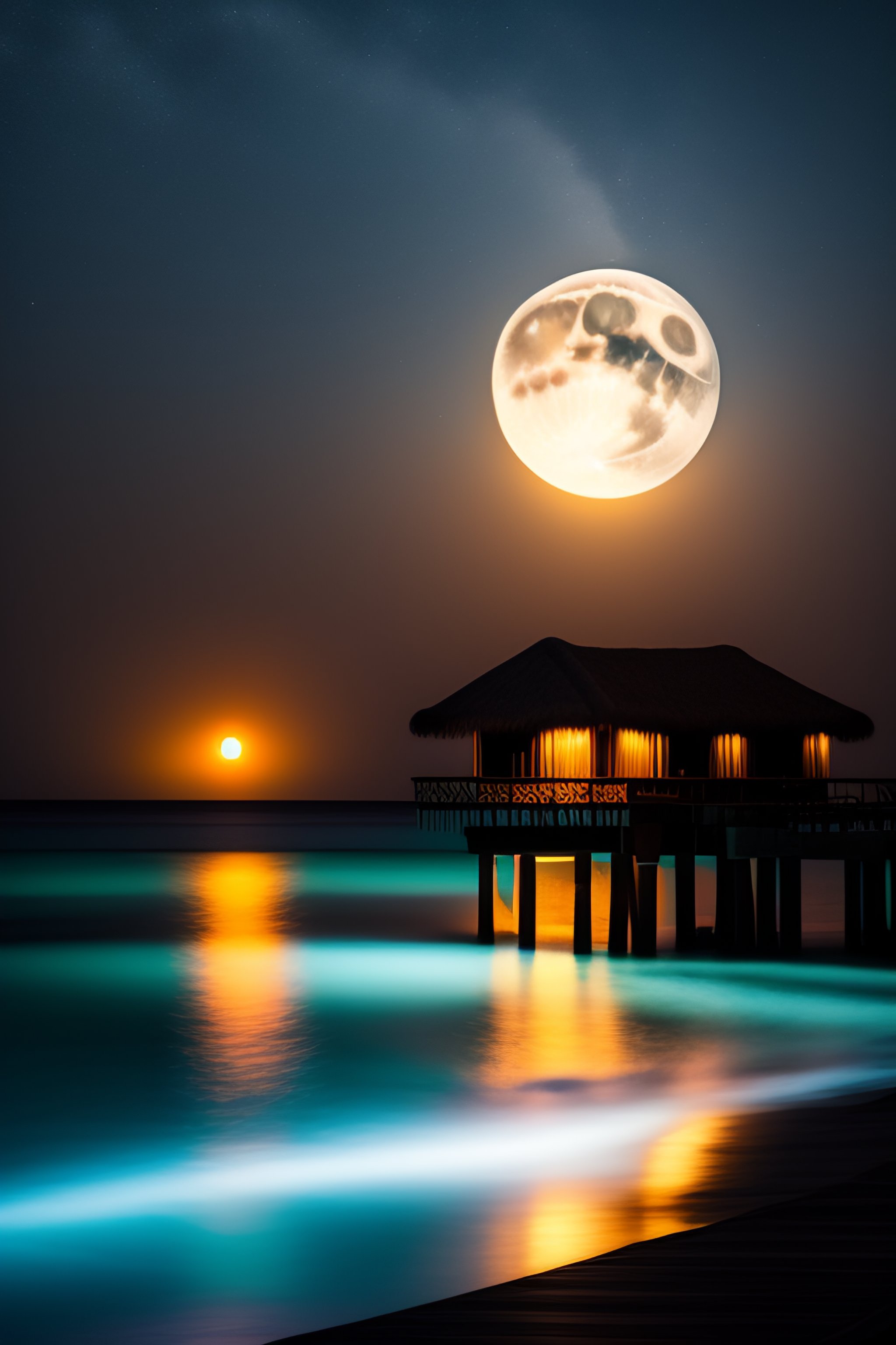 Lexica - Full moon night of maldives
