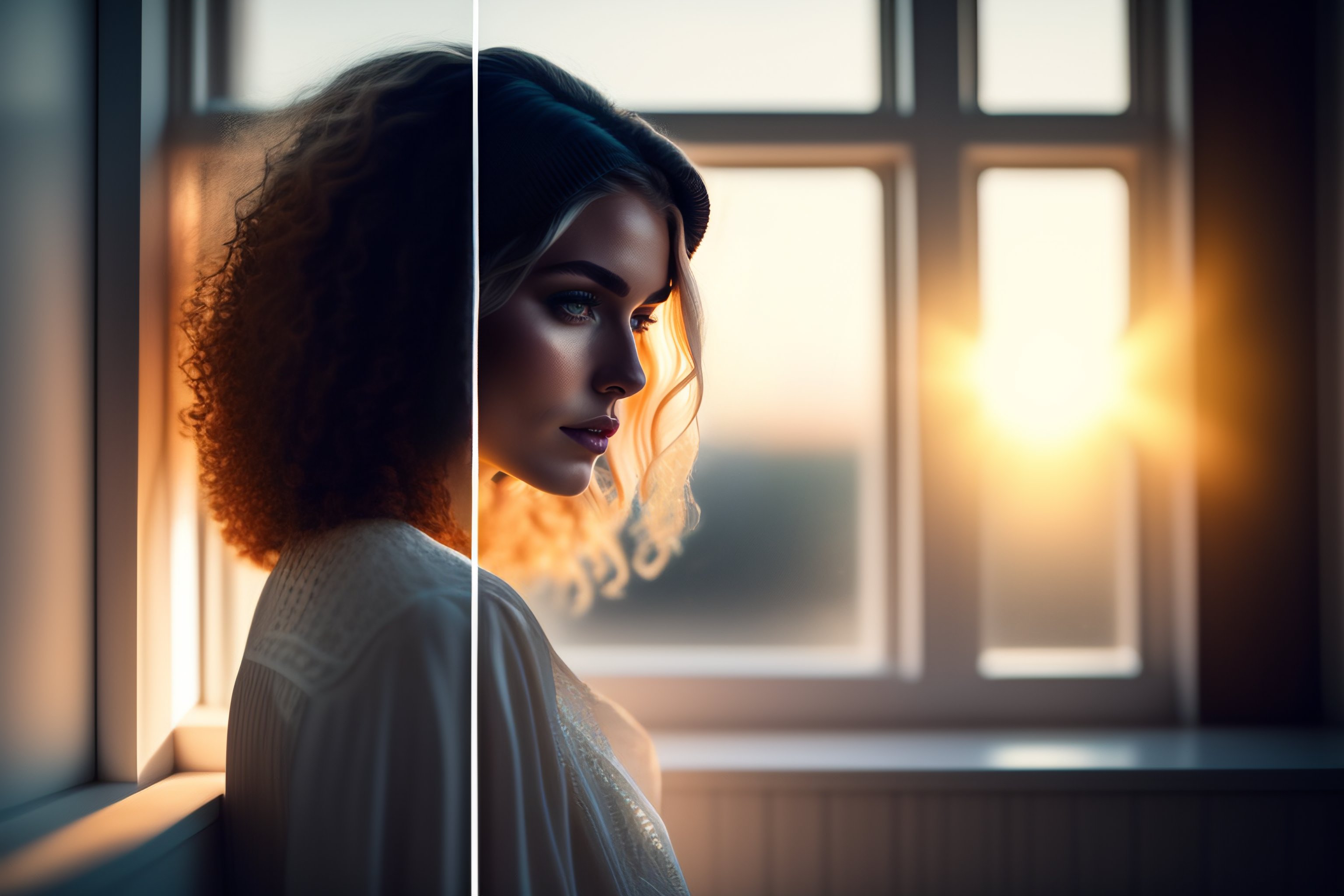 Lexica - Portrait professional model photographer of a closeup very ...