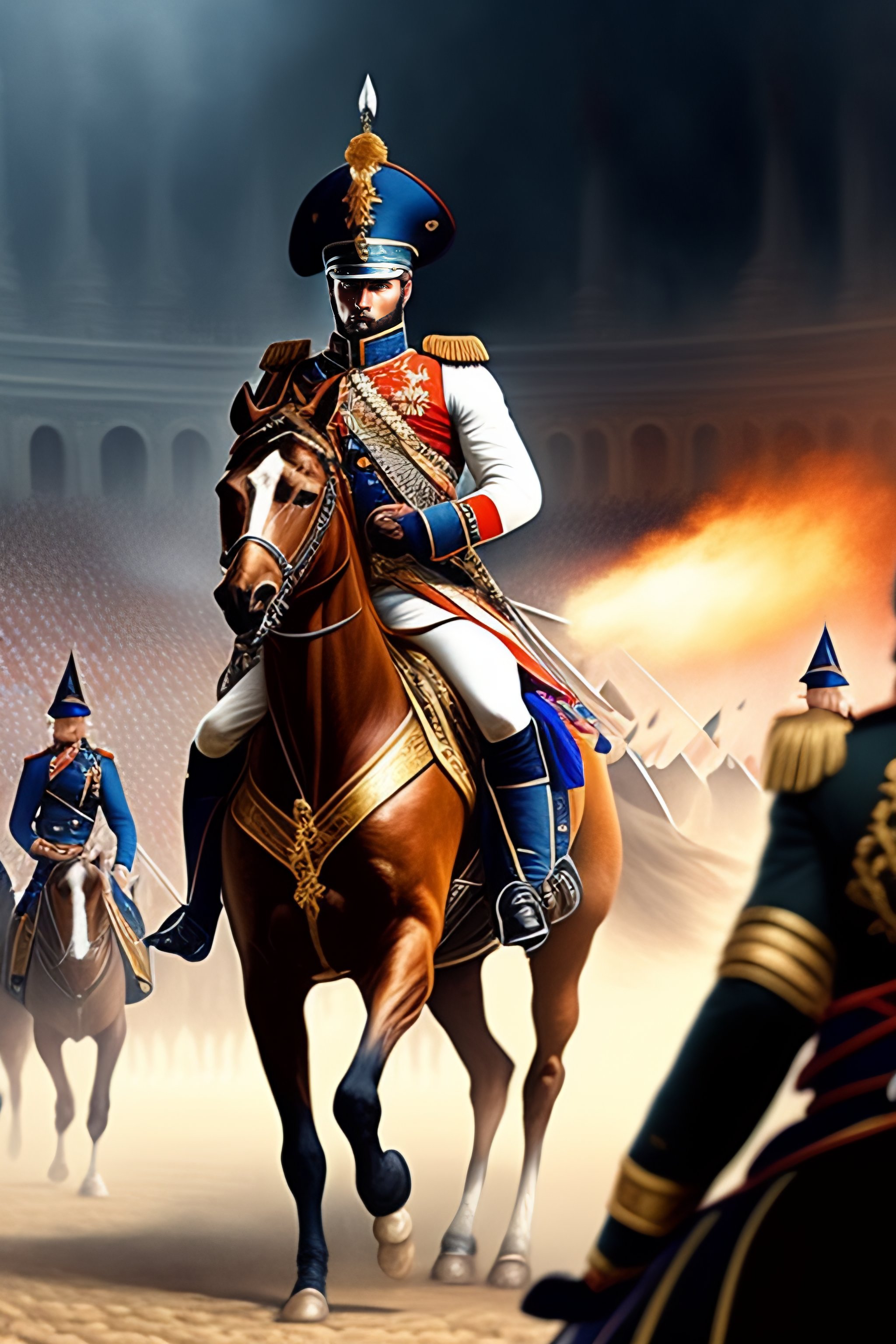 Lexica - One napoleonic hero with bicorn at army of french napoleonic ...