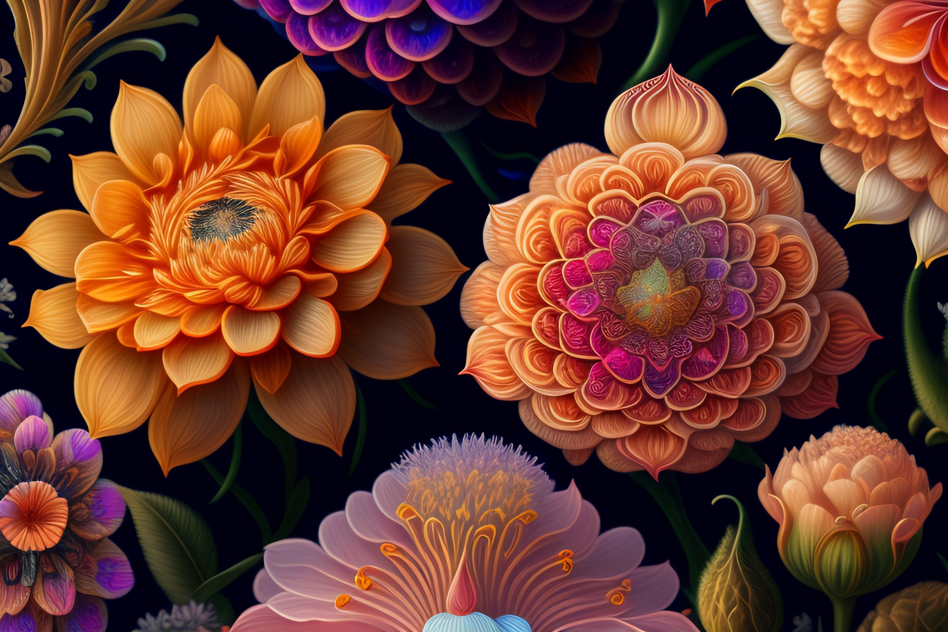 Lexica - An ultra hd detailed painting of many different types of ...