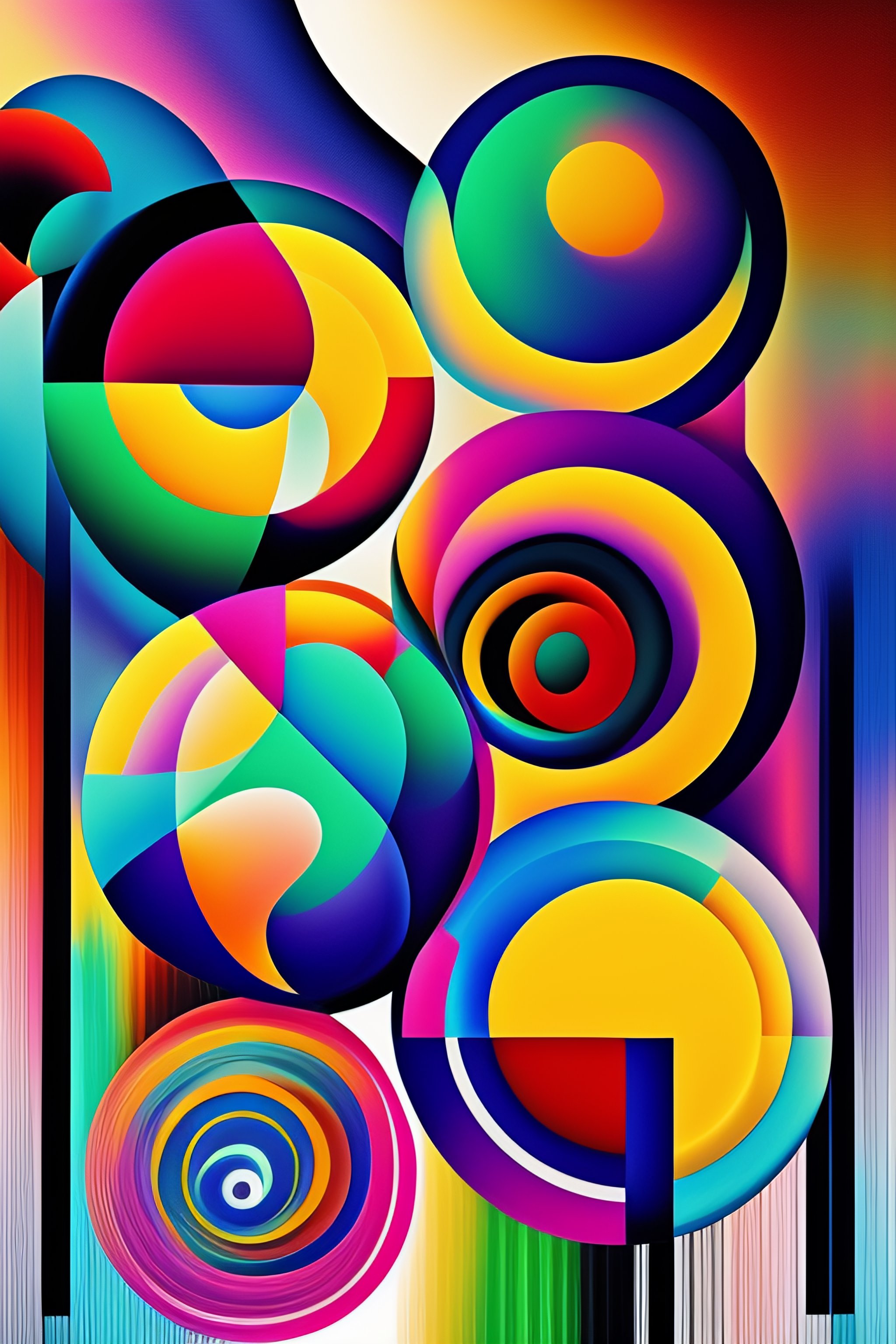 Lexica - Abstract image in the style of a drawing representing soft ...