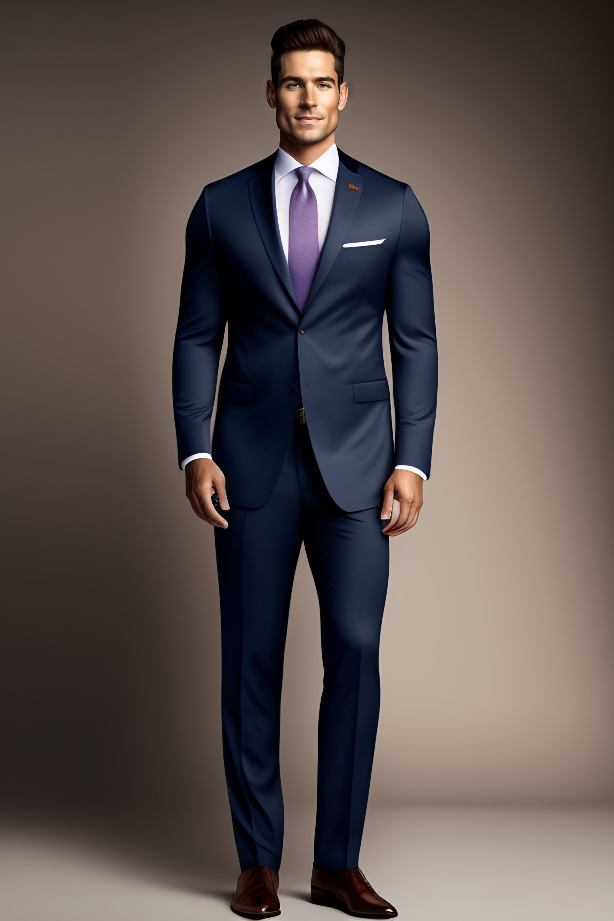 Lexica - A grown-up man, full body picture