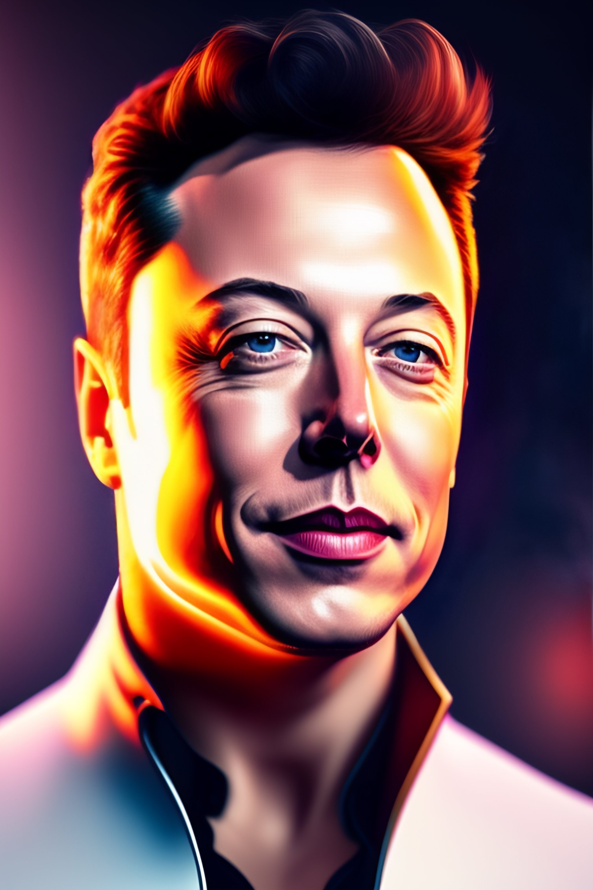 Lexica - A realistic full body portrait of Elon Musk, neutral ...