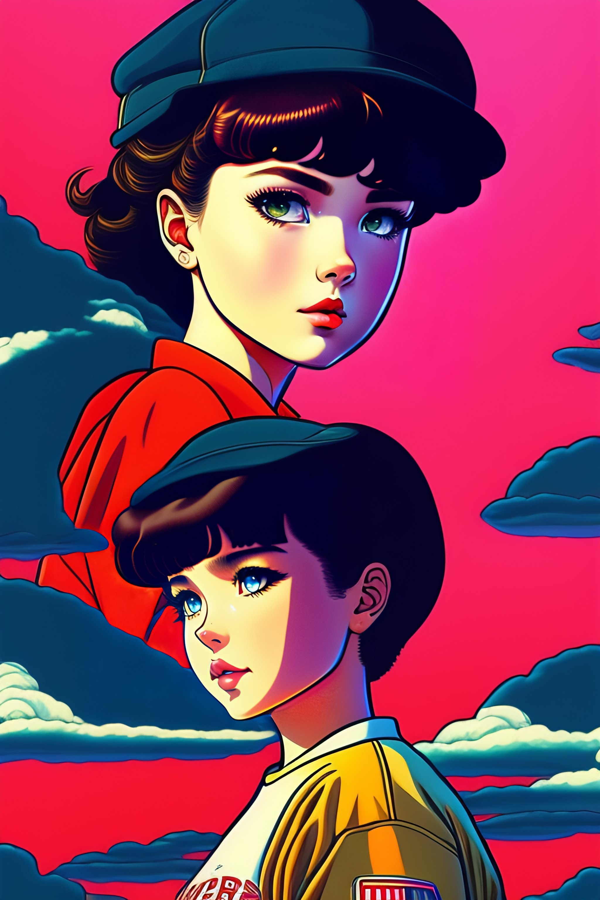 Lexica - Stranger things Nancy in the style of 90's vintage anime ...